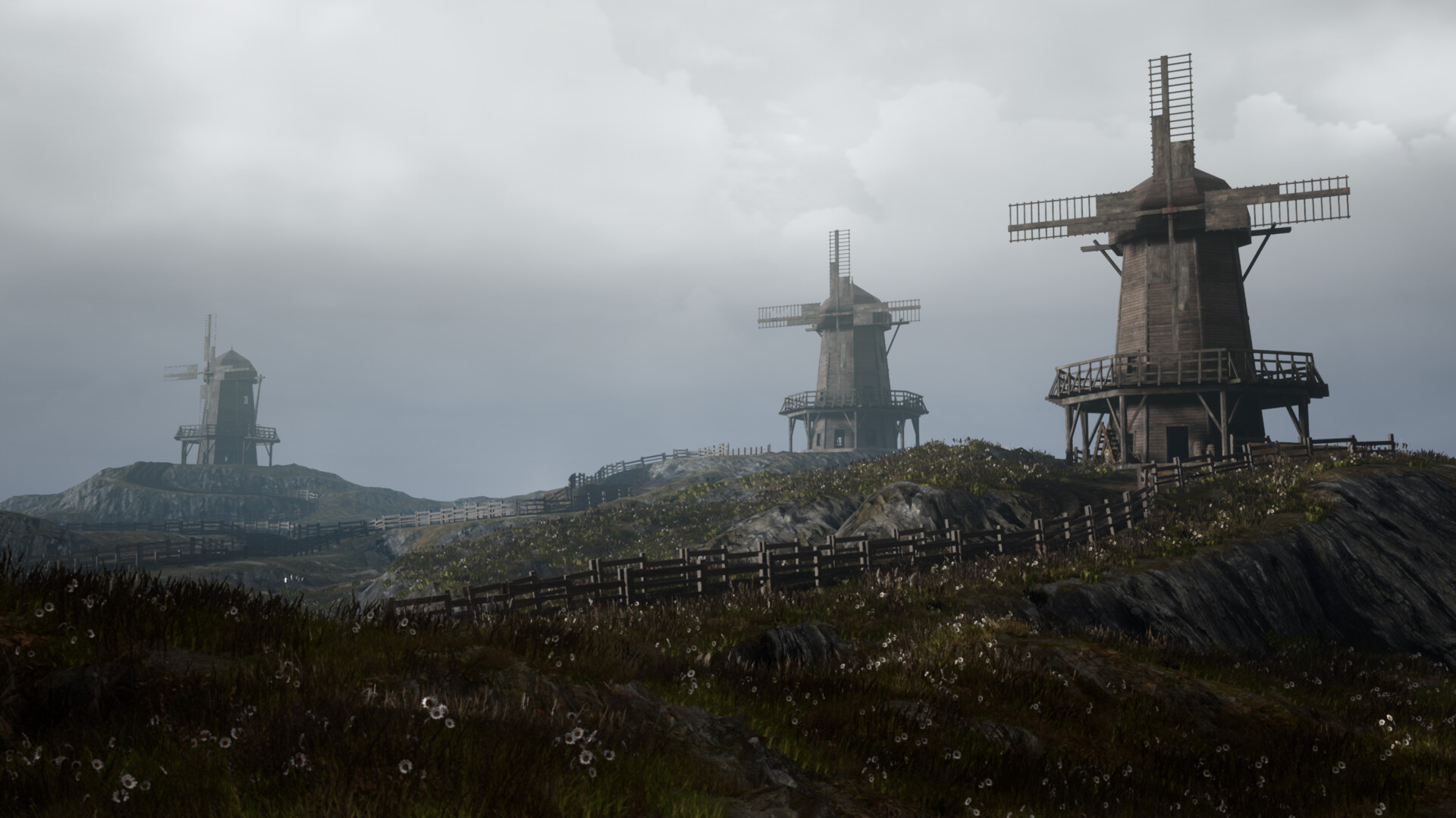 ArtStation - Medieval Windmill with interiors
