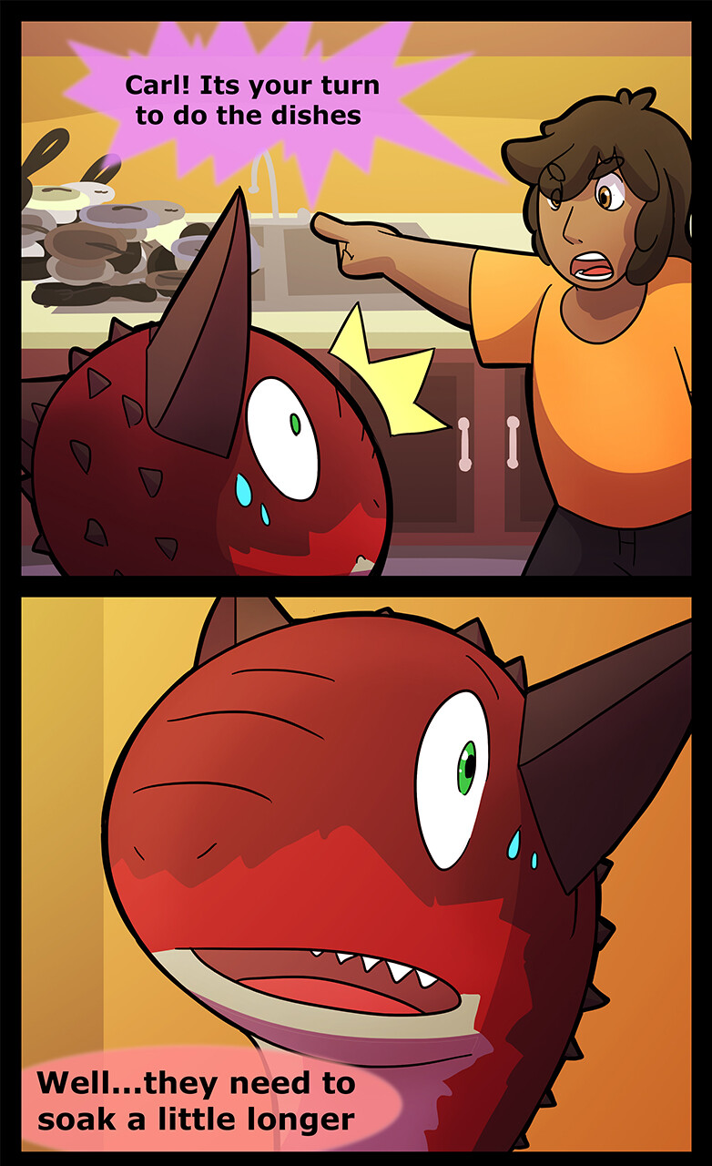 ArtStation - Dino Worker 92.......Dishes