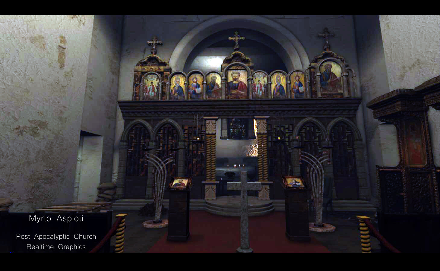 ArtStation - Post apocalyptic church