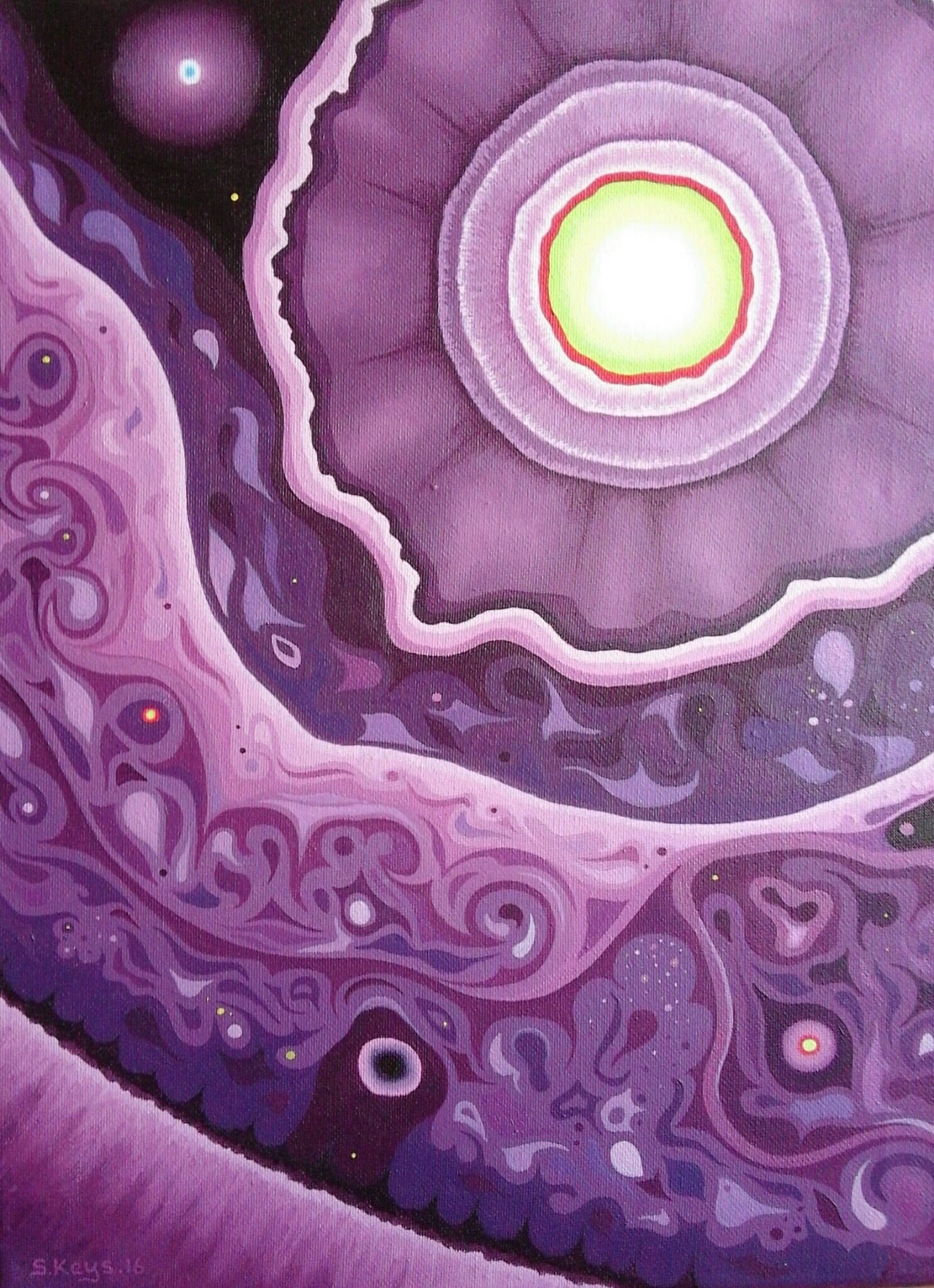 Artist Steven Keys - DALIS' FRIED EGG