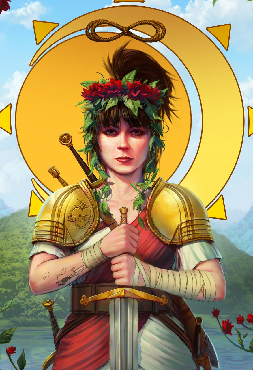 Tony Foti - Rachel Fannan - Princess of Swords