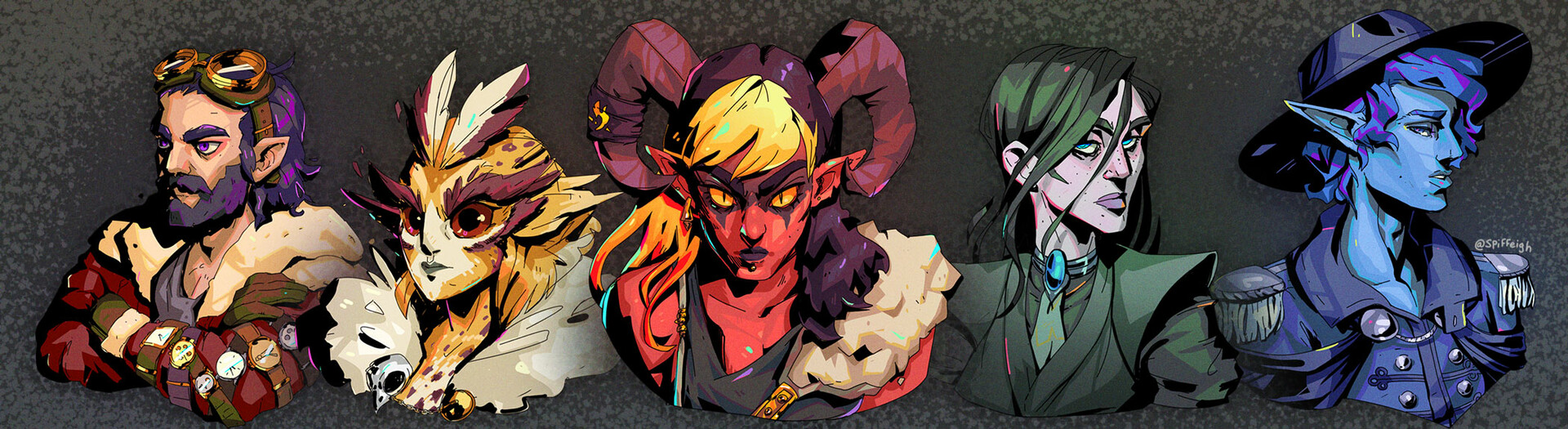 [OC] The Whole Gang : r/ImaginaryCharacters