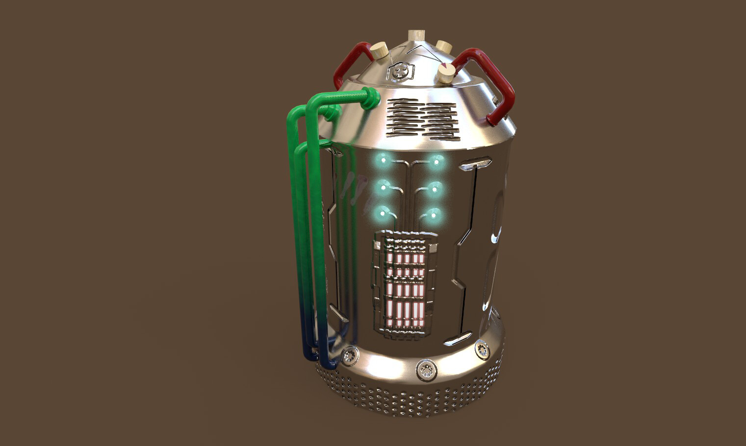 ArtStation - Futuristic barrel