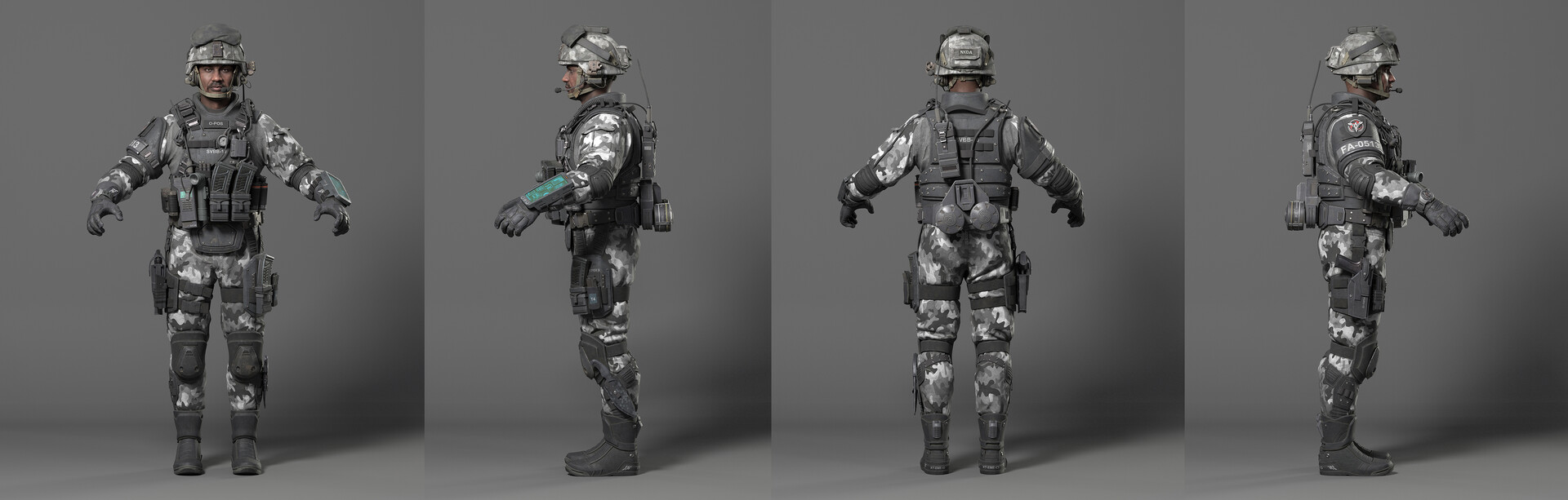 ArtStation - Call of Duty®:Mobile-captain and ghost