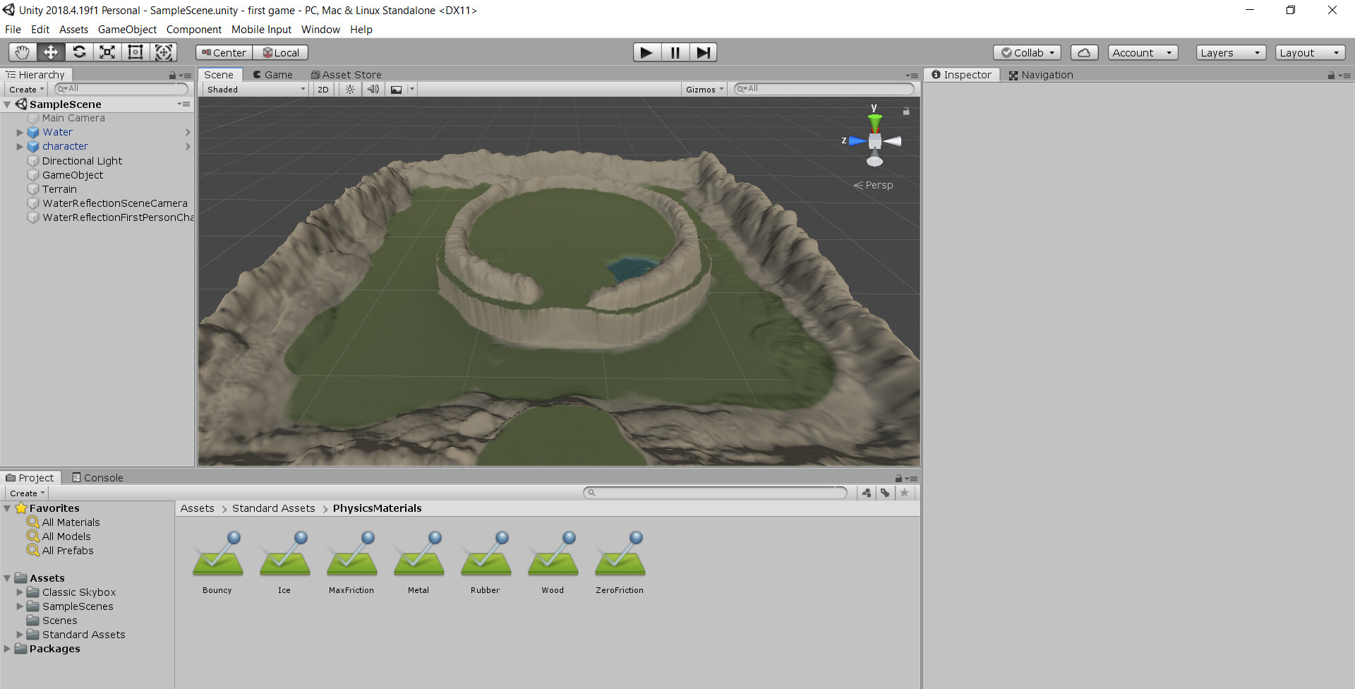 ArtStation - first unity project