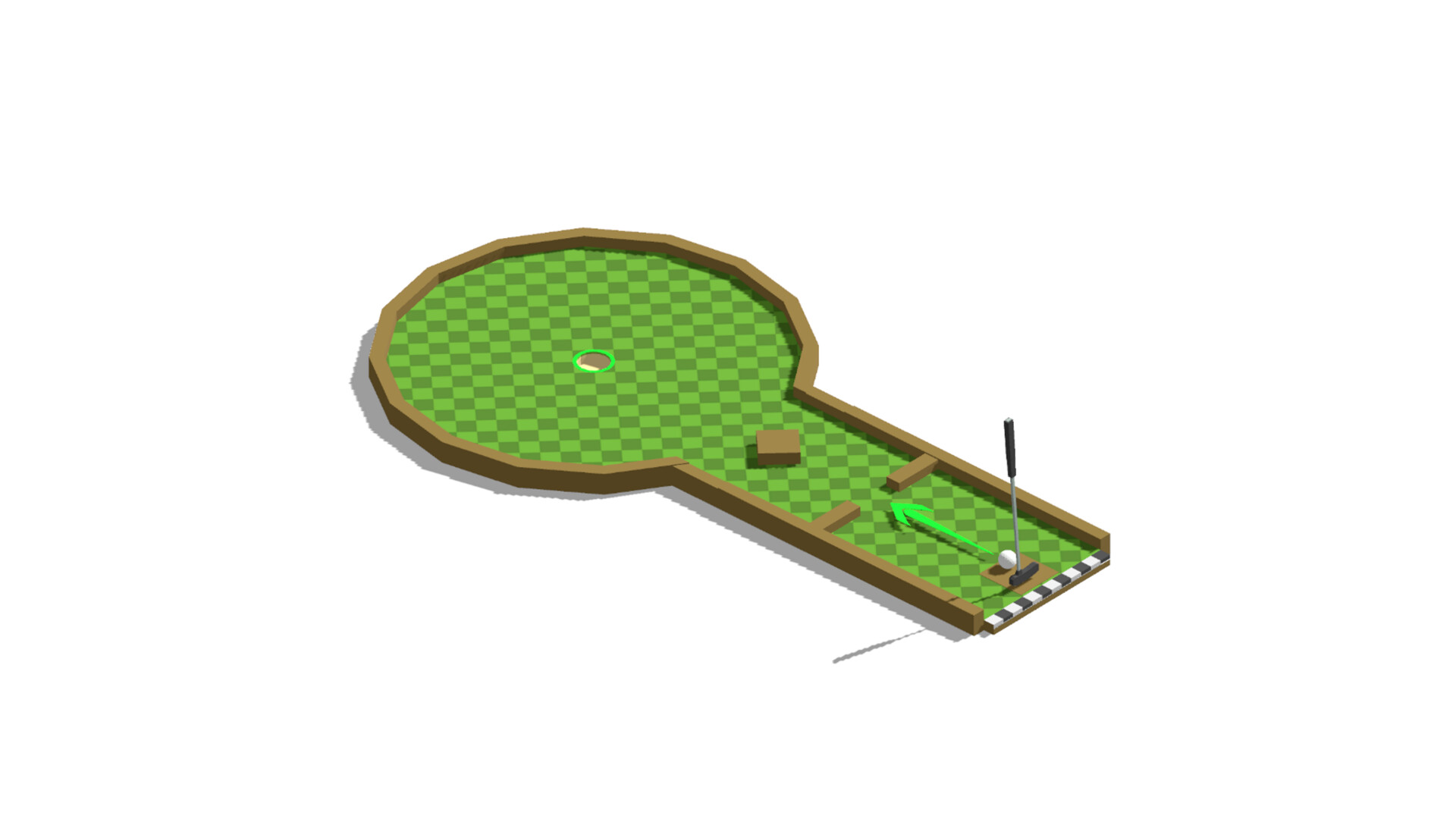 ArtStation - Low Poly Minigolf