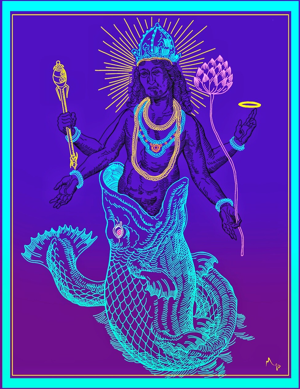 ArtStation - ''MATSYA'' [मत्स्य]
