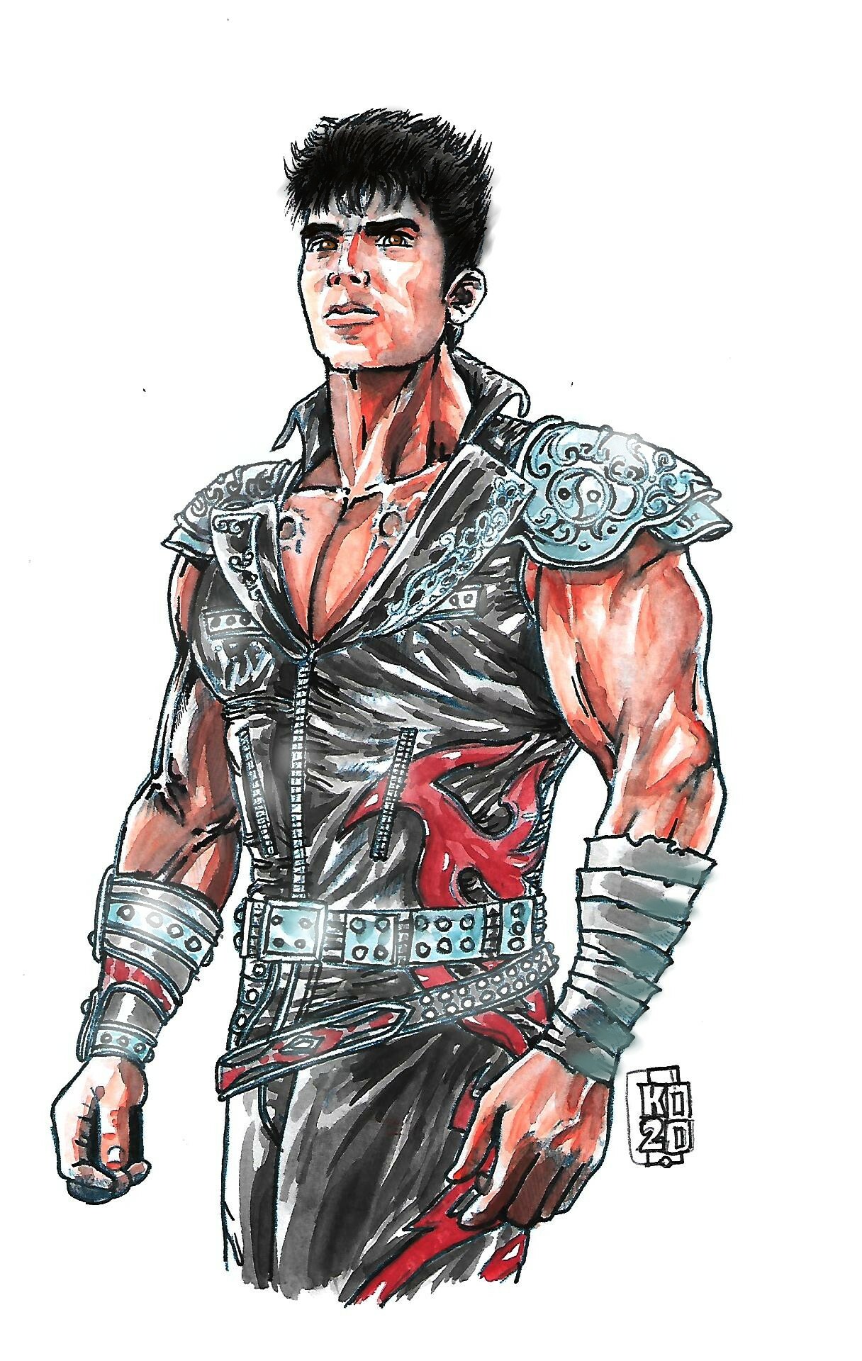 ArtStation - HOKUTO NO KEN - KENSHIRO