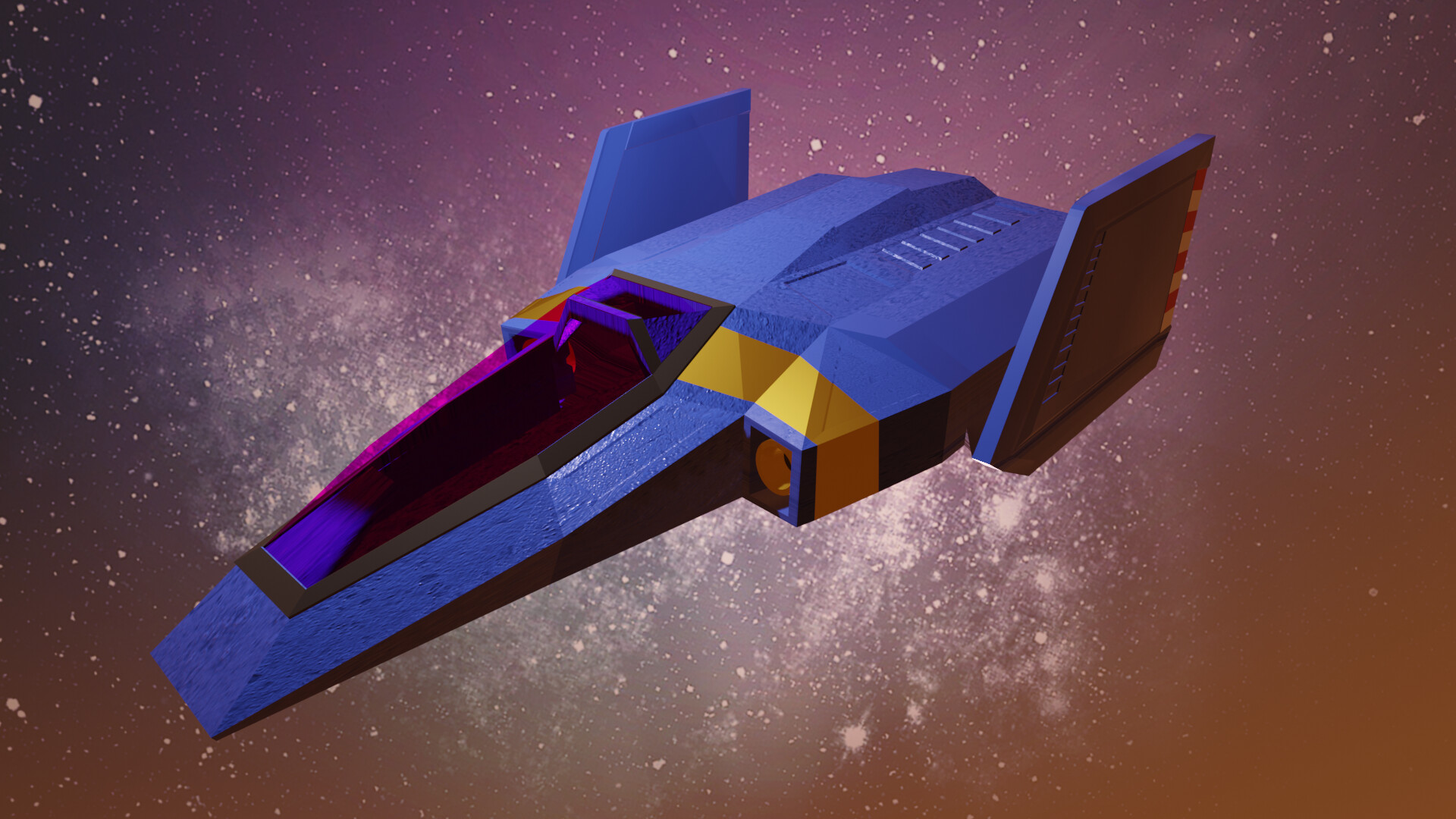 ArtStation - F-Zero Blue Falcon