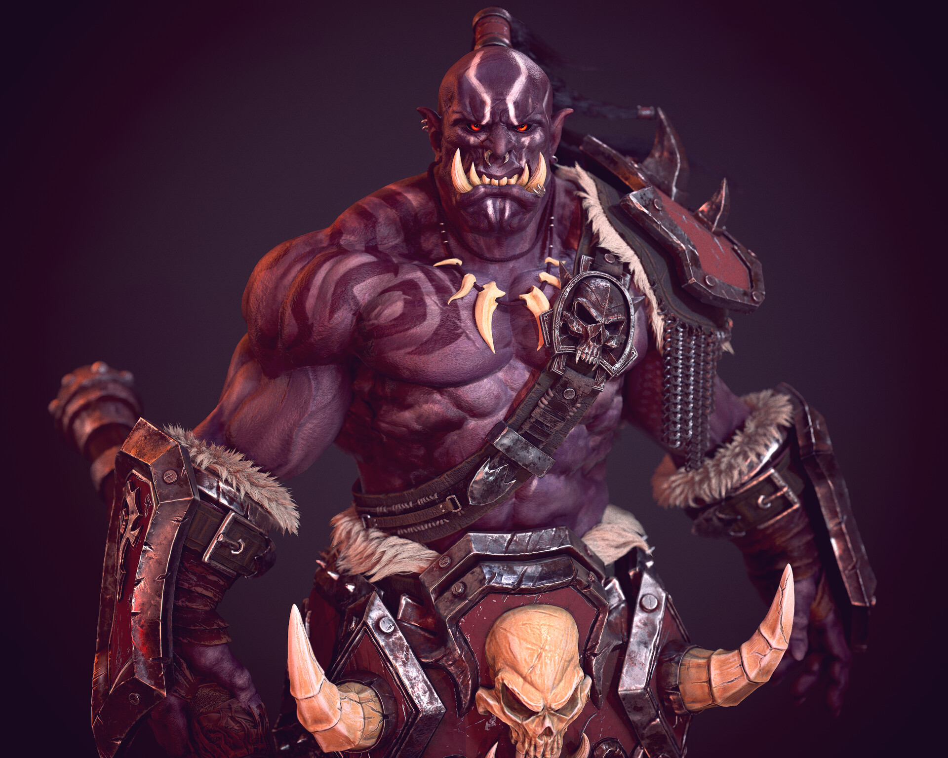 ArtStation - Mag'har Orc