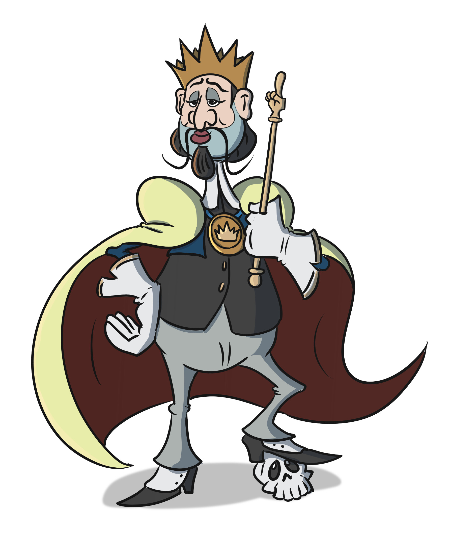 Mean King Clipart