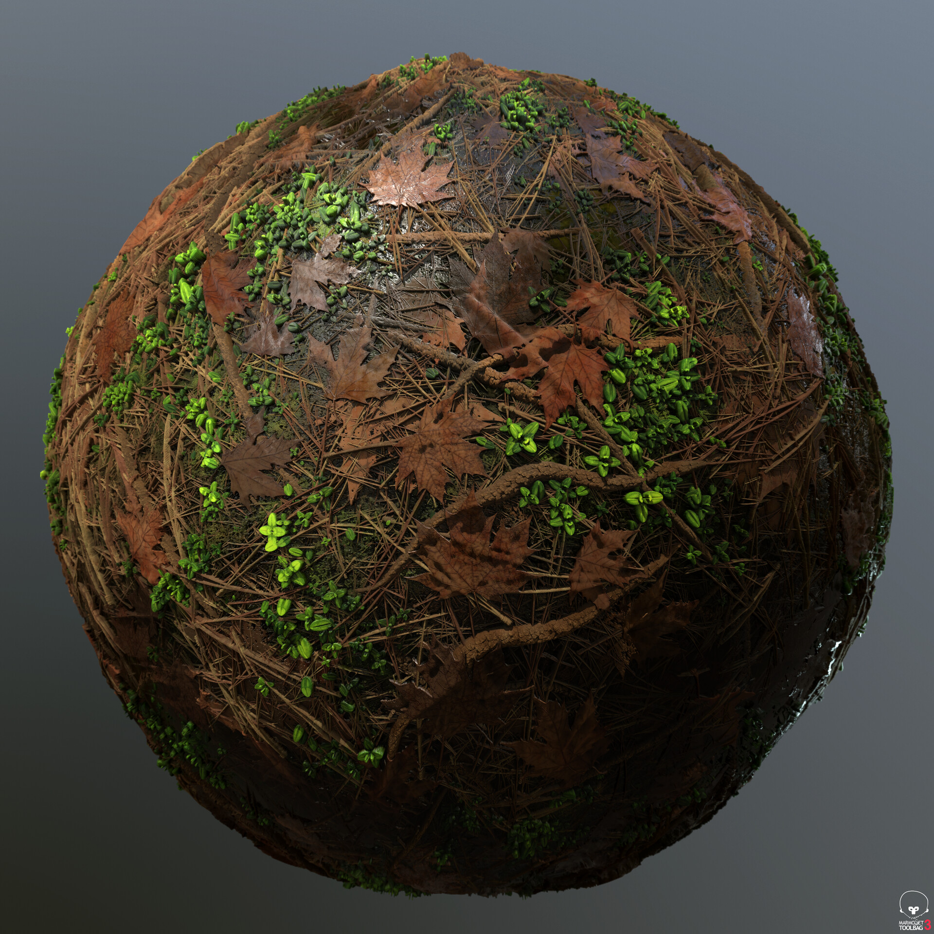 ArtStation - Muddy Forest Ground