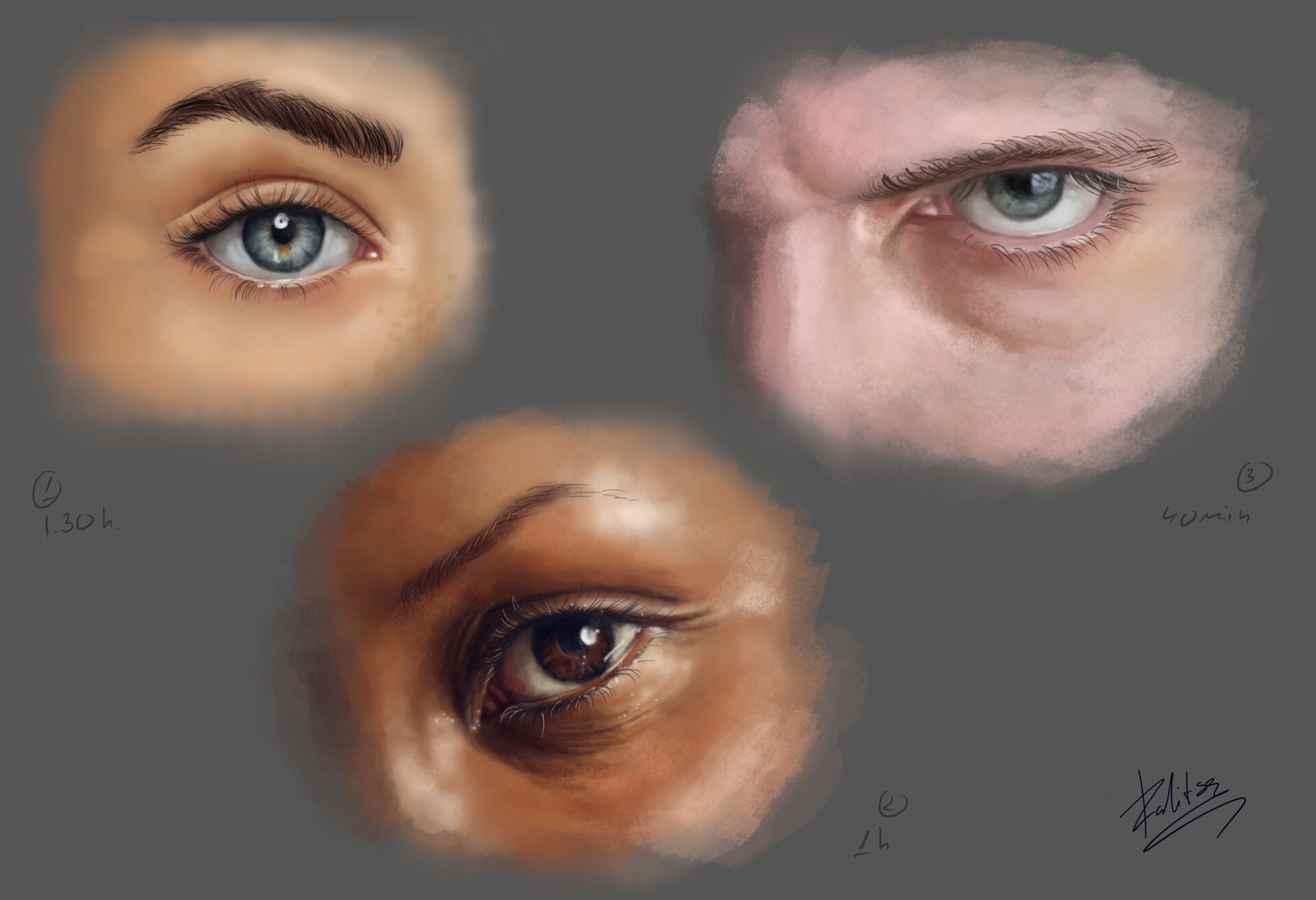 ArtStation - Eyes (Study)