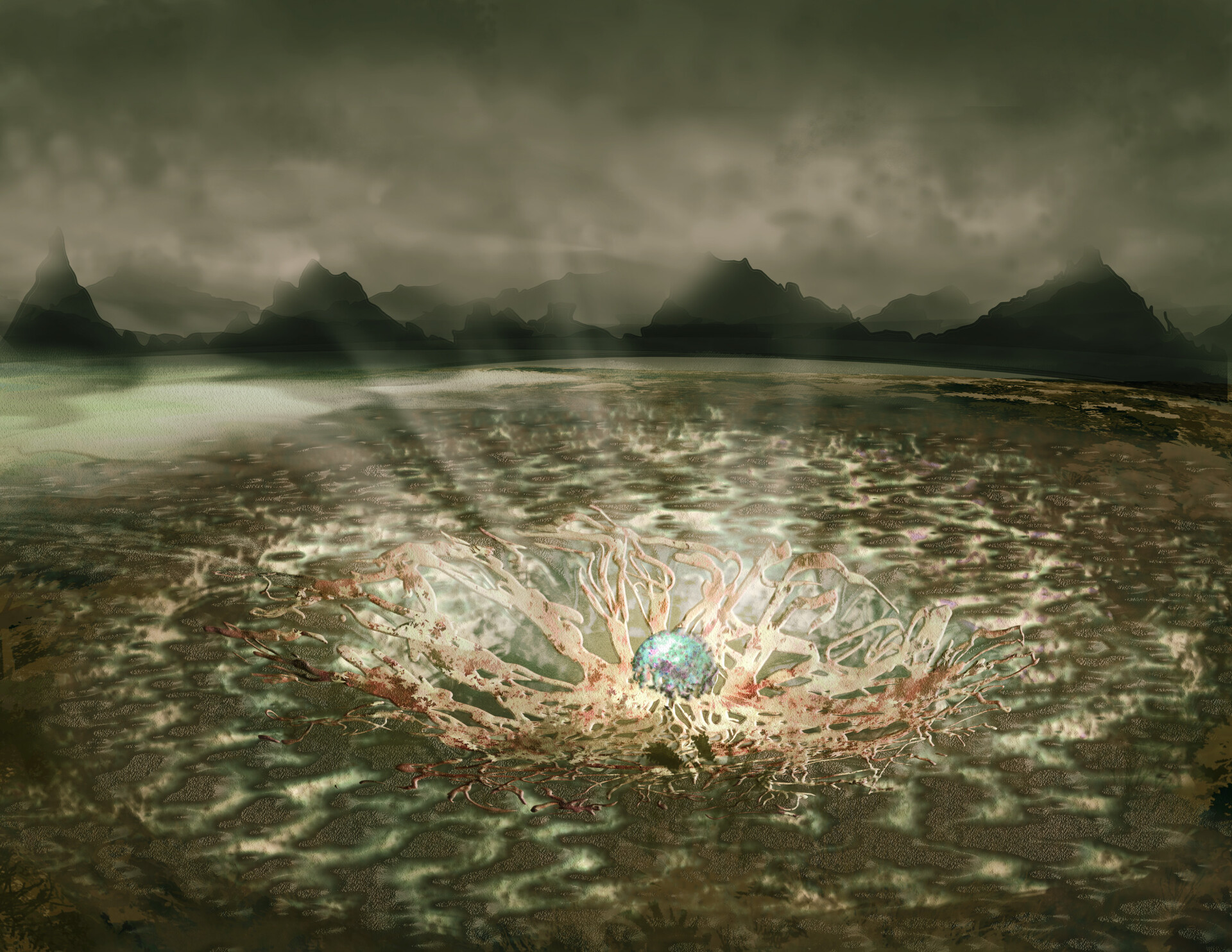 ArtStation - Seed of Ulna - fantasy environment