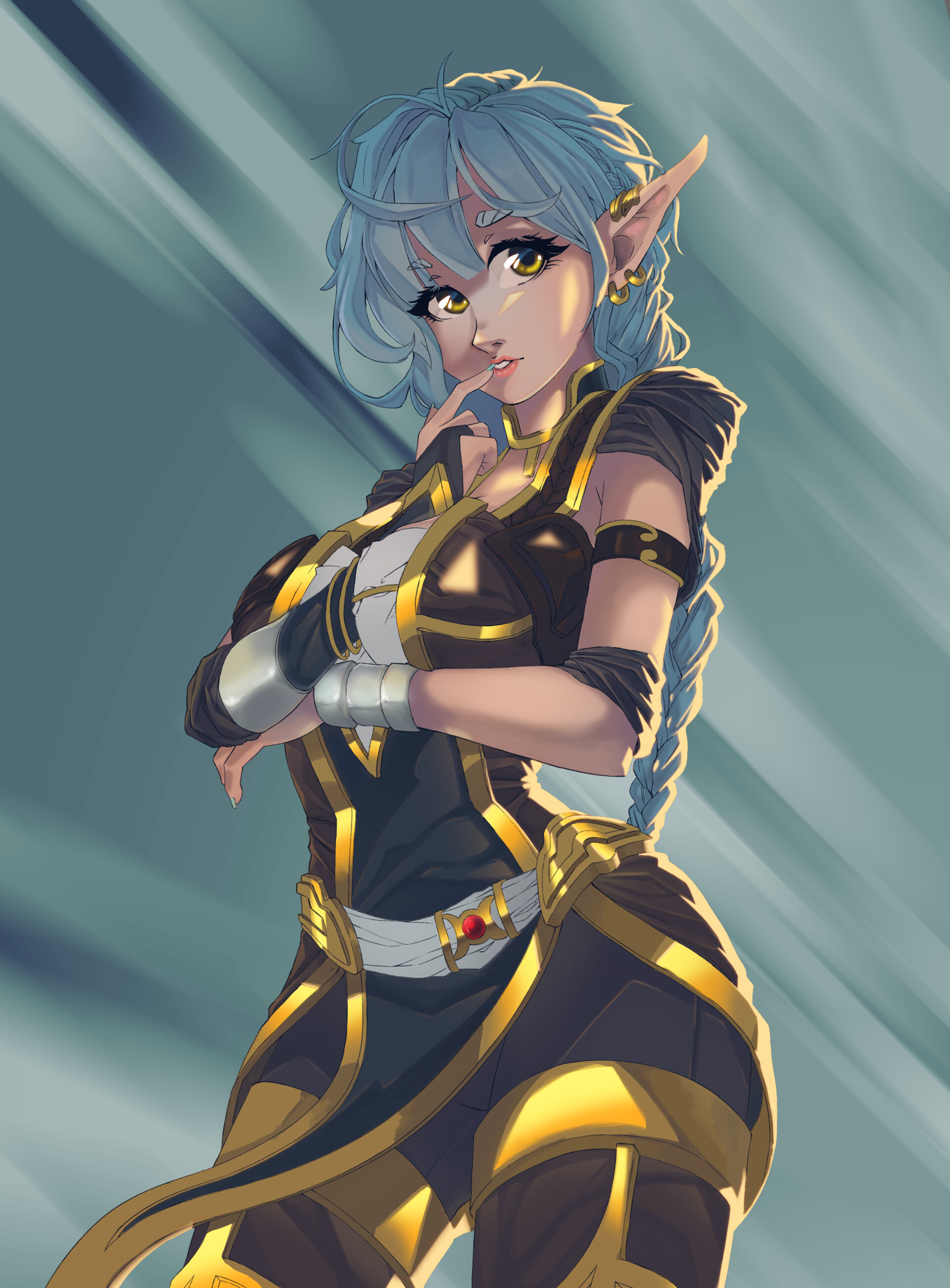 ArtStation - elfa ecchi