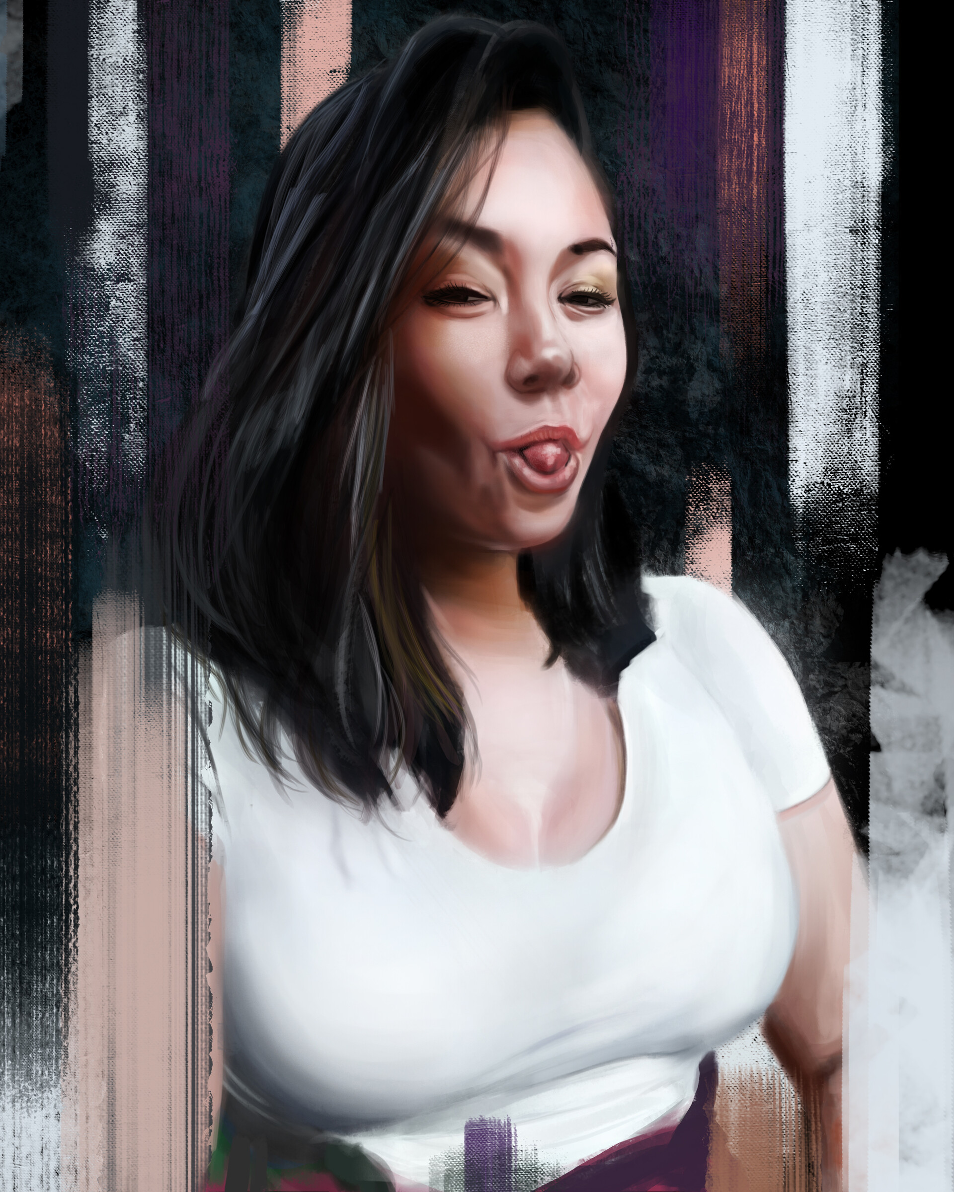 ArtStation - Cati, portrait