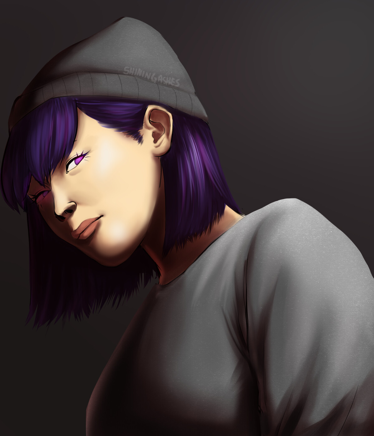 ArtStation - Purple badass