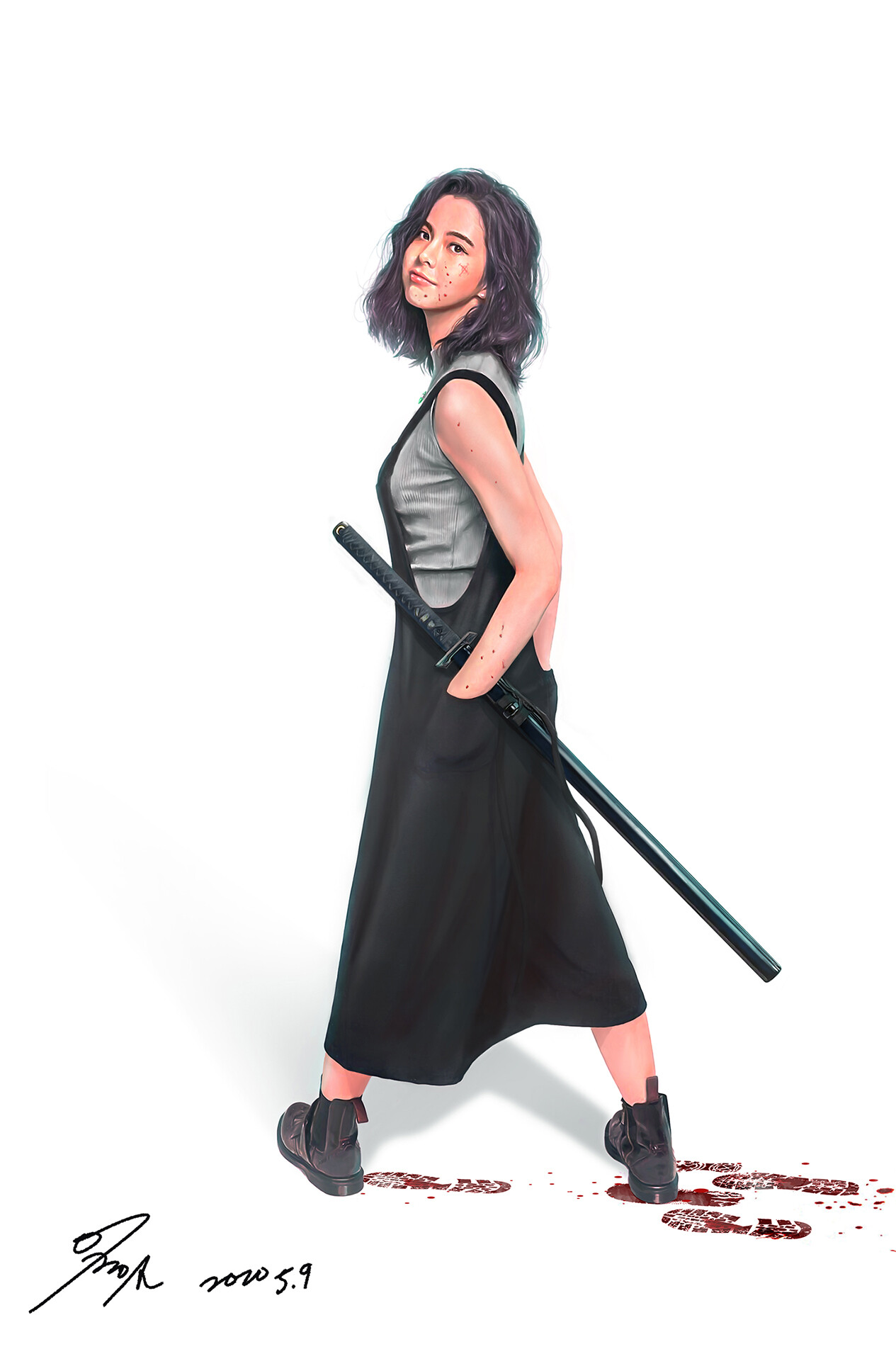 ArtStation - The Smiling Assassin