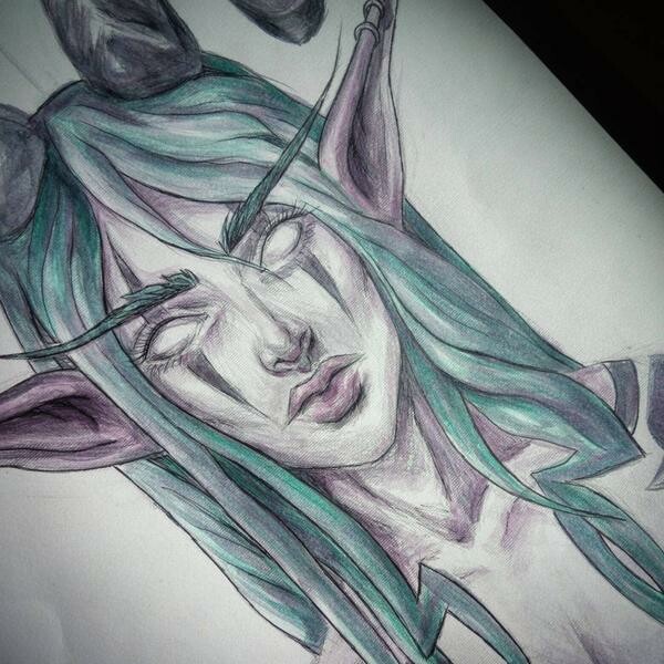 ArtStation - Night elf