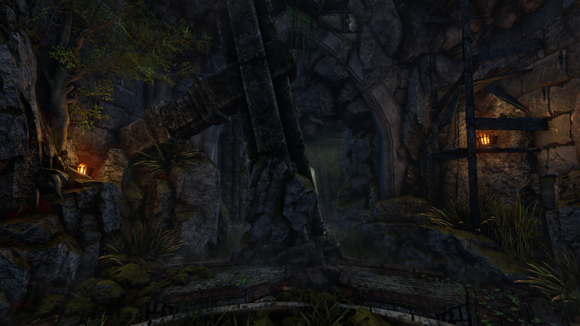 ArtStation - Ancient dungeon ruins