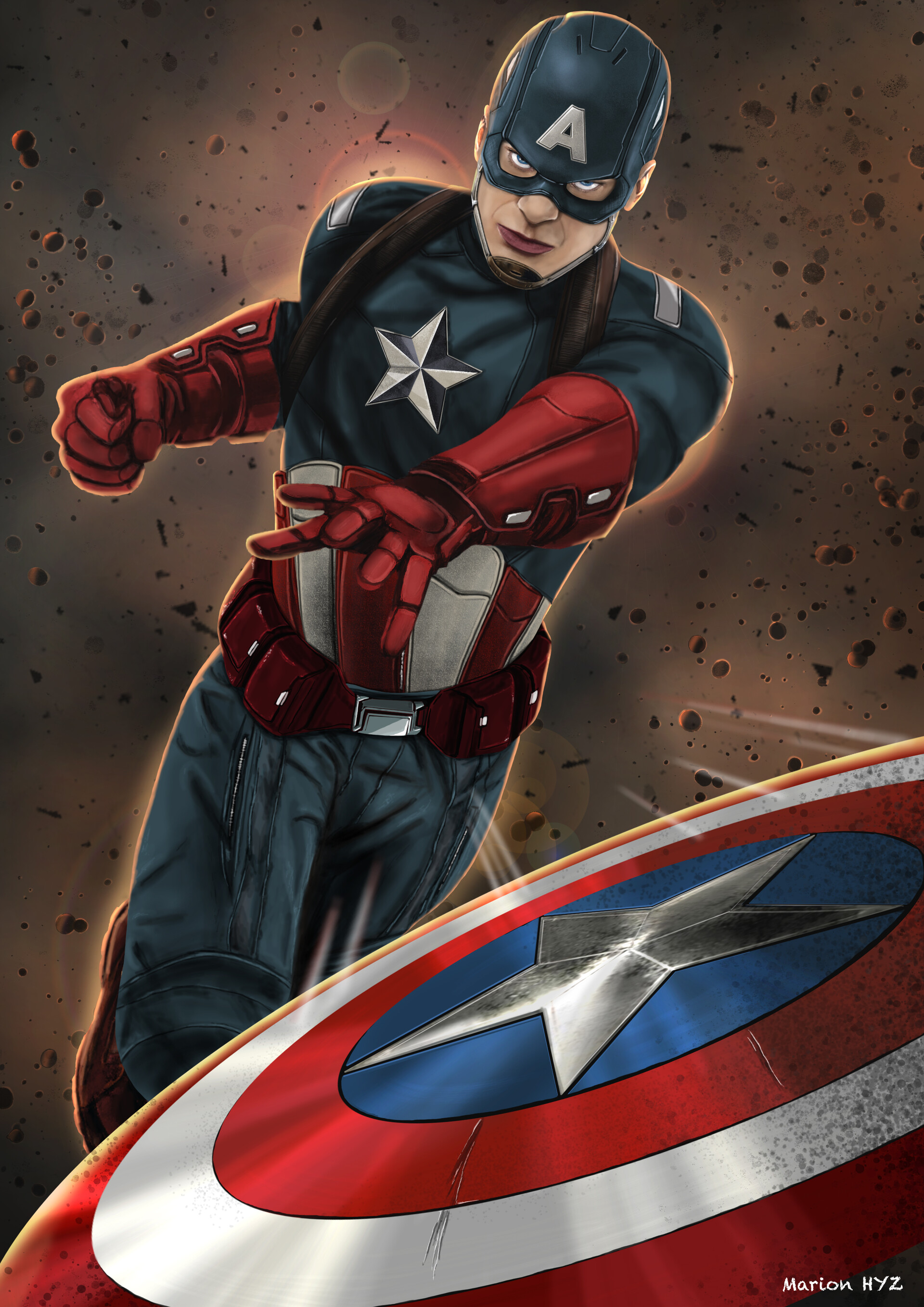 ArtStation - Captain America