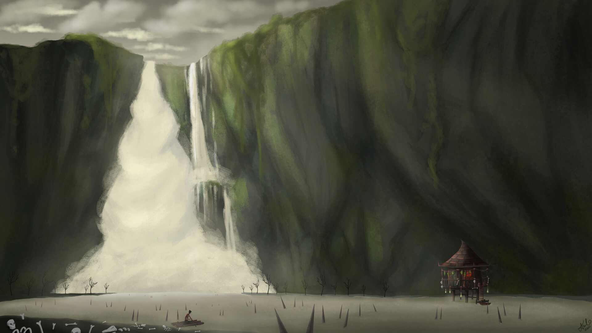 ArtStation - Waterfall