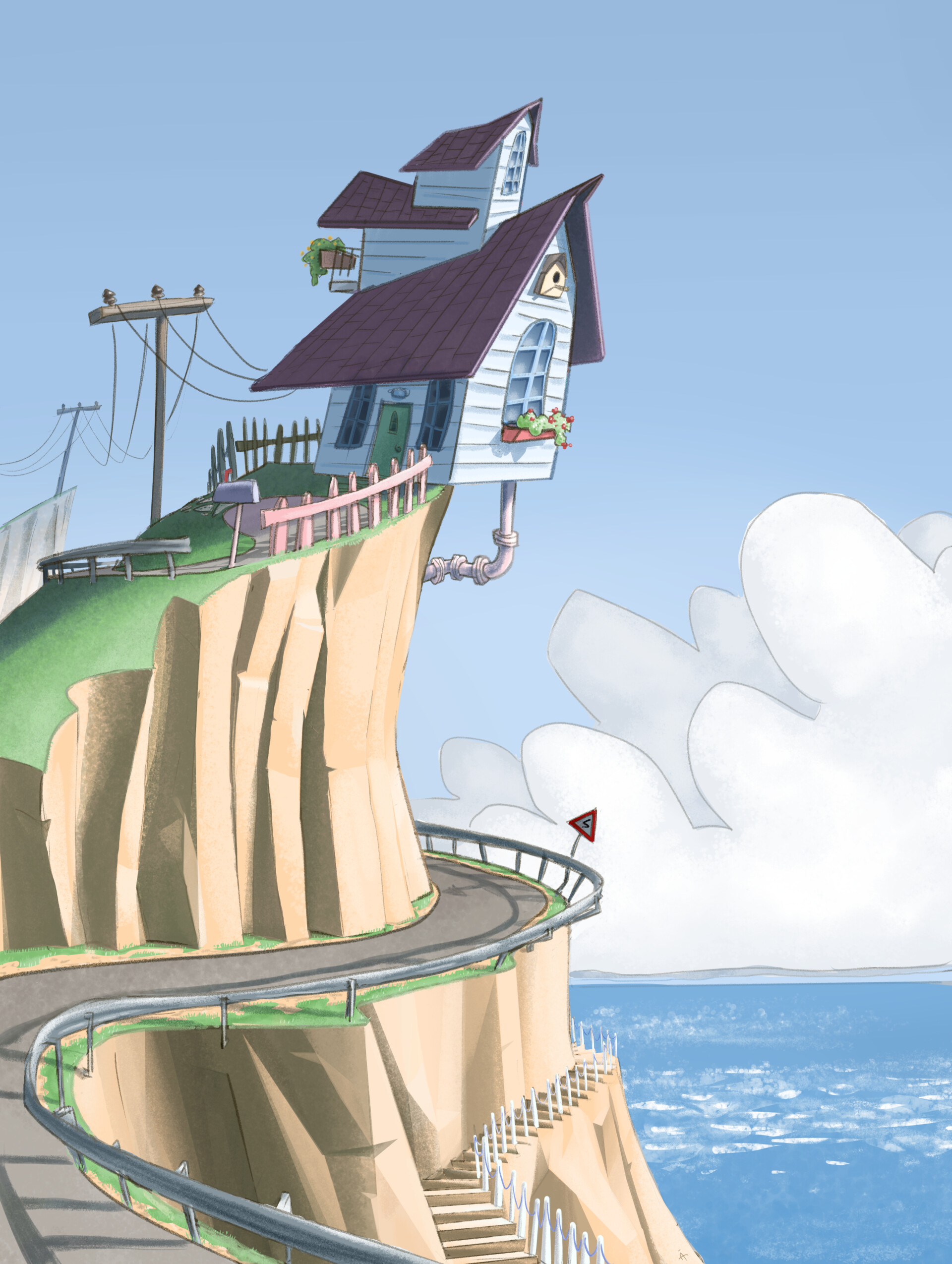 ArtStation - Beach House