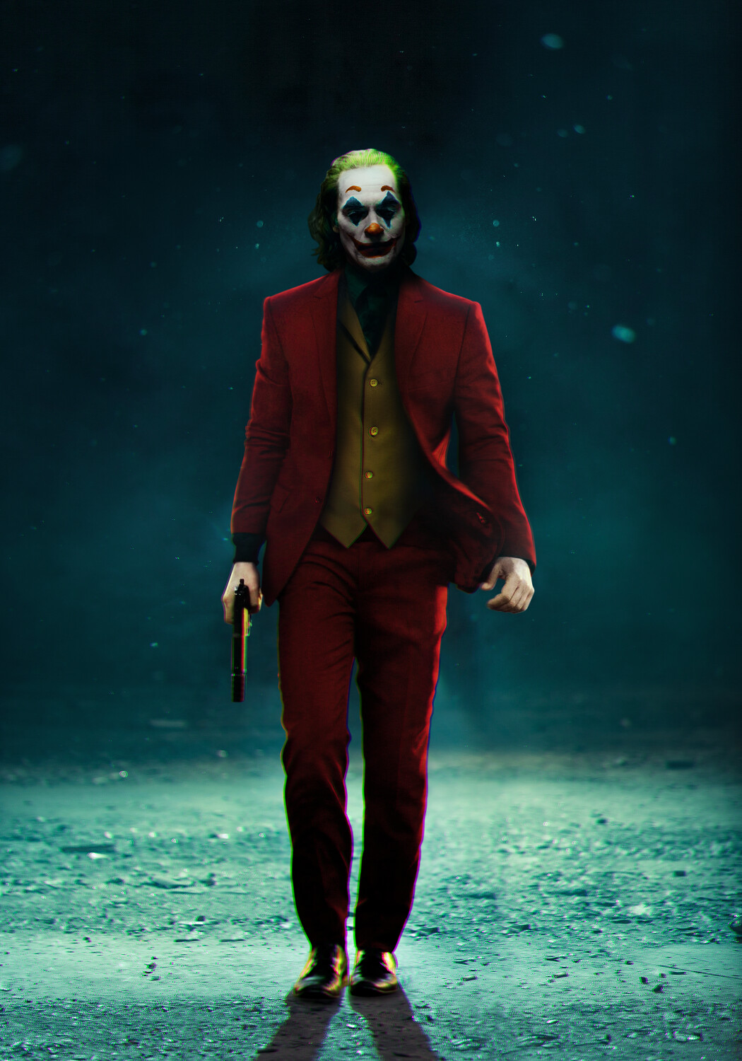 ArtStation - JOHN WICK X JOKER - JOAQUIN PHOENIX
