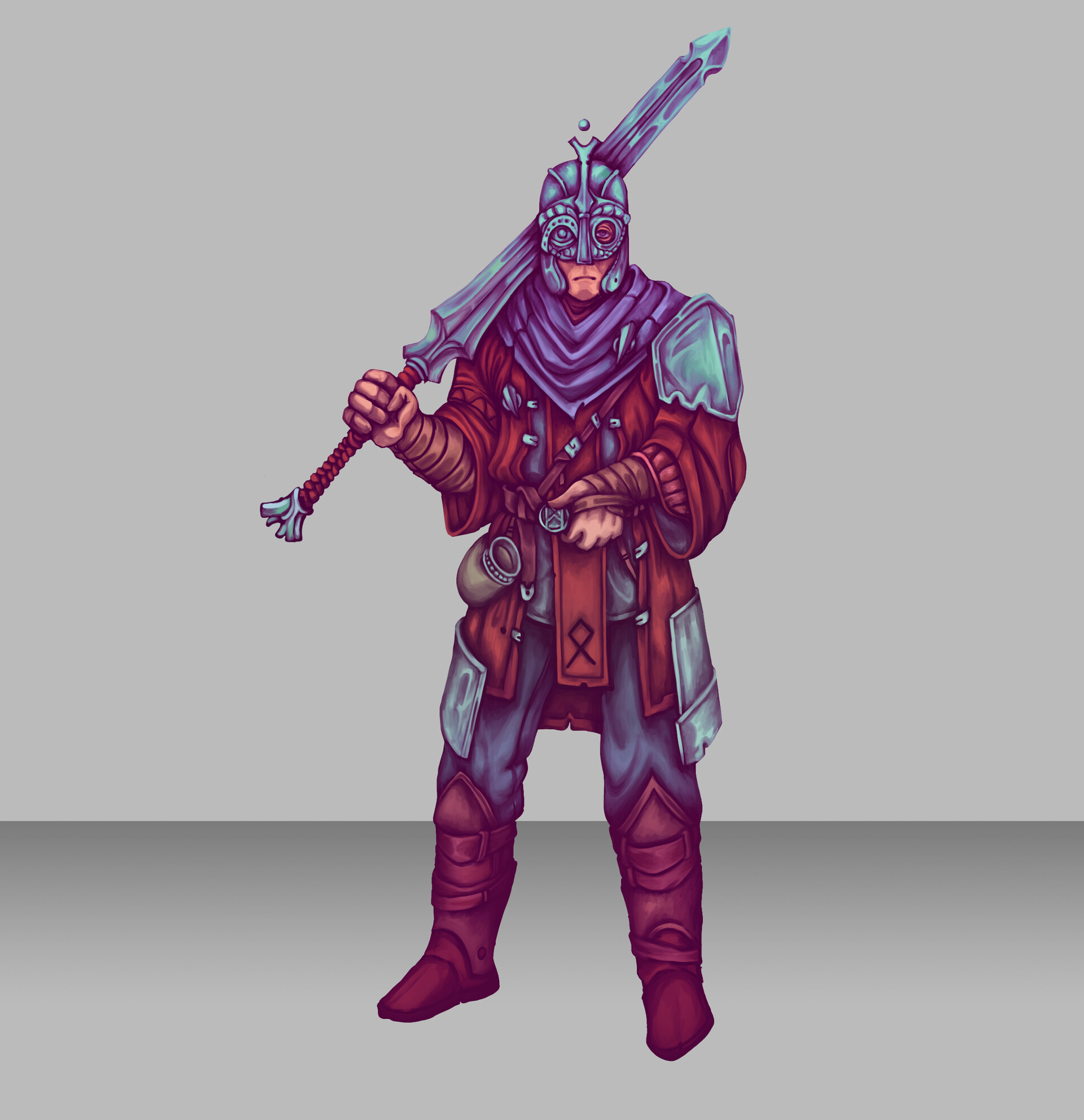 ArtStation - Sword guy
