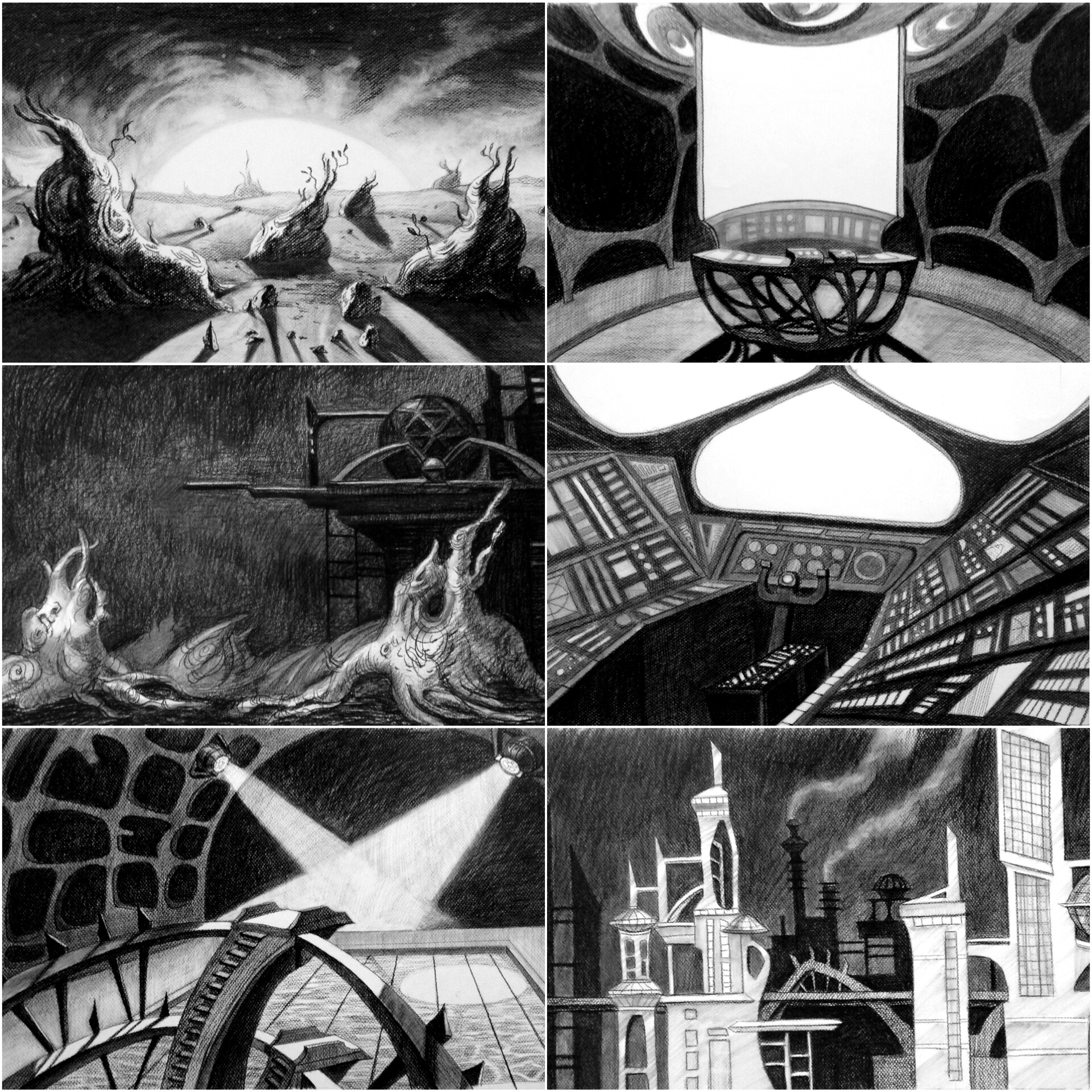 ArtStation - Concept art for the short animated film