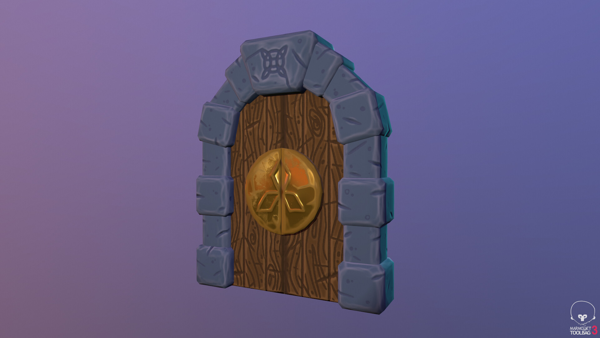 ArtStation - Ancient Norse Door