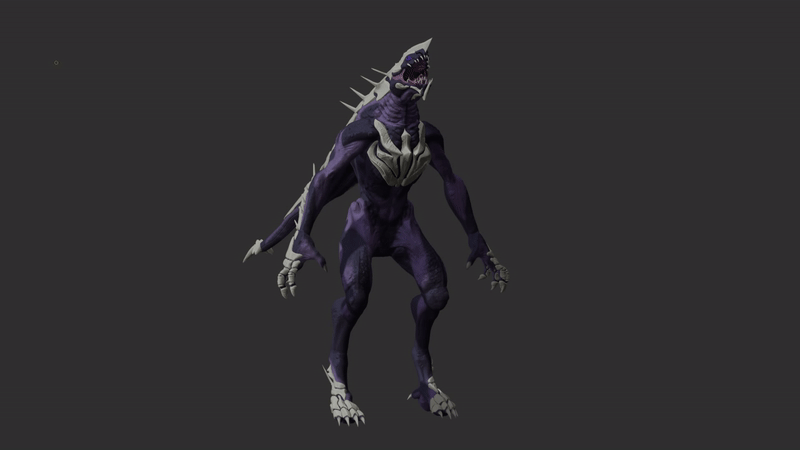 Arthur Dumont - Khanivore FAN Model sculpting and Rigging (Love, Death ...