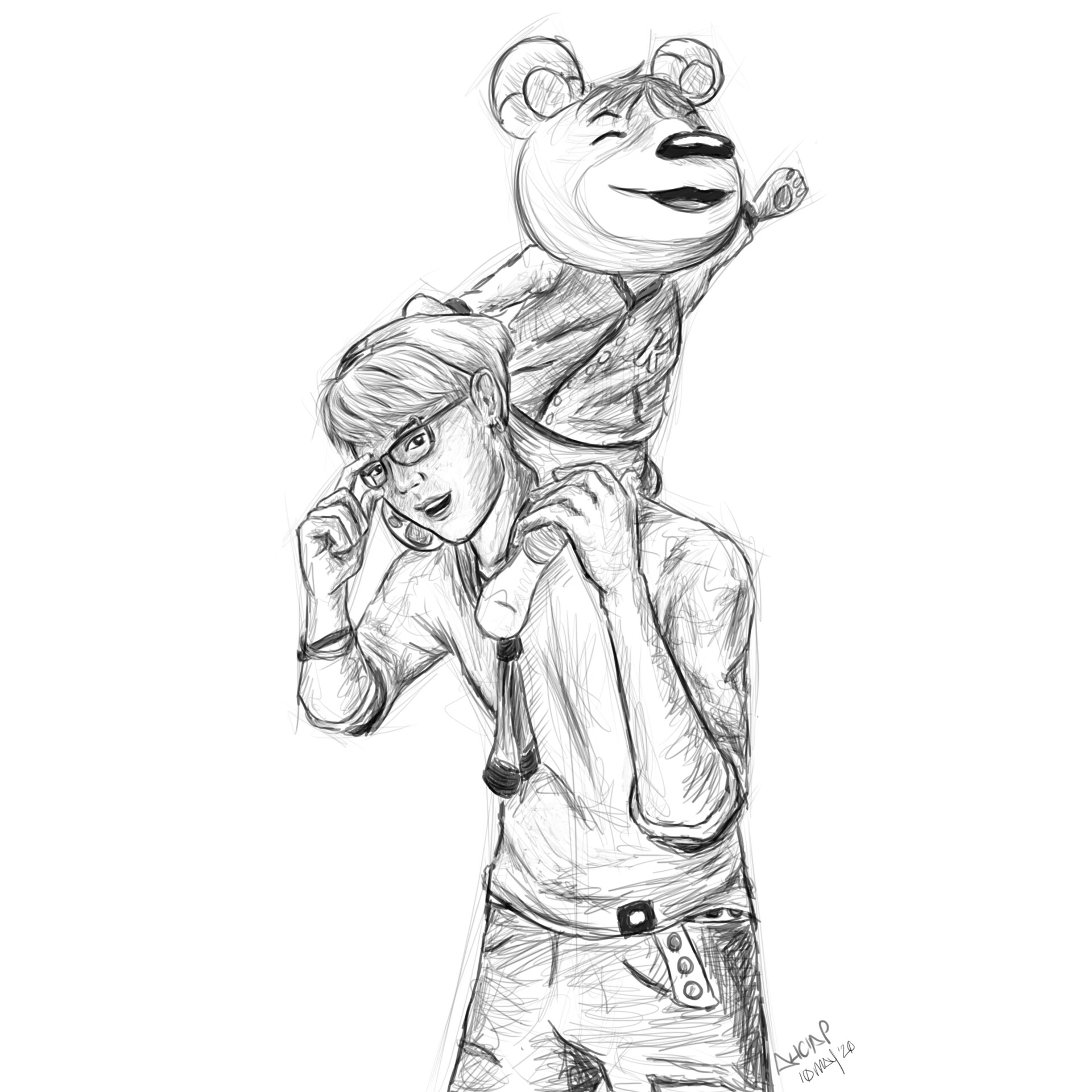 ArtStation - Pudge and I