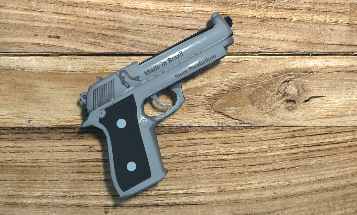 ArtStation - Some 3D Gun