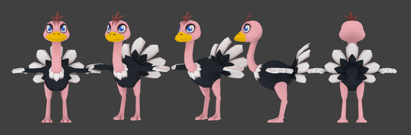 ArtStation - Ostrich