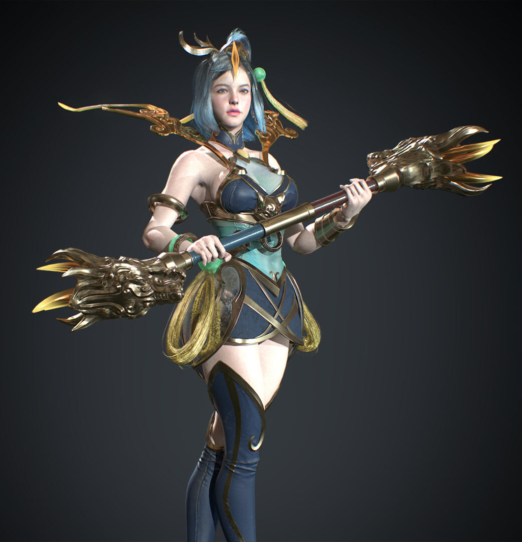 ArtStation - LOL Lux Fanart