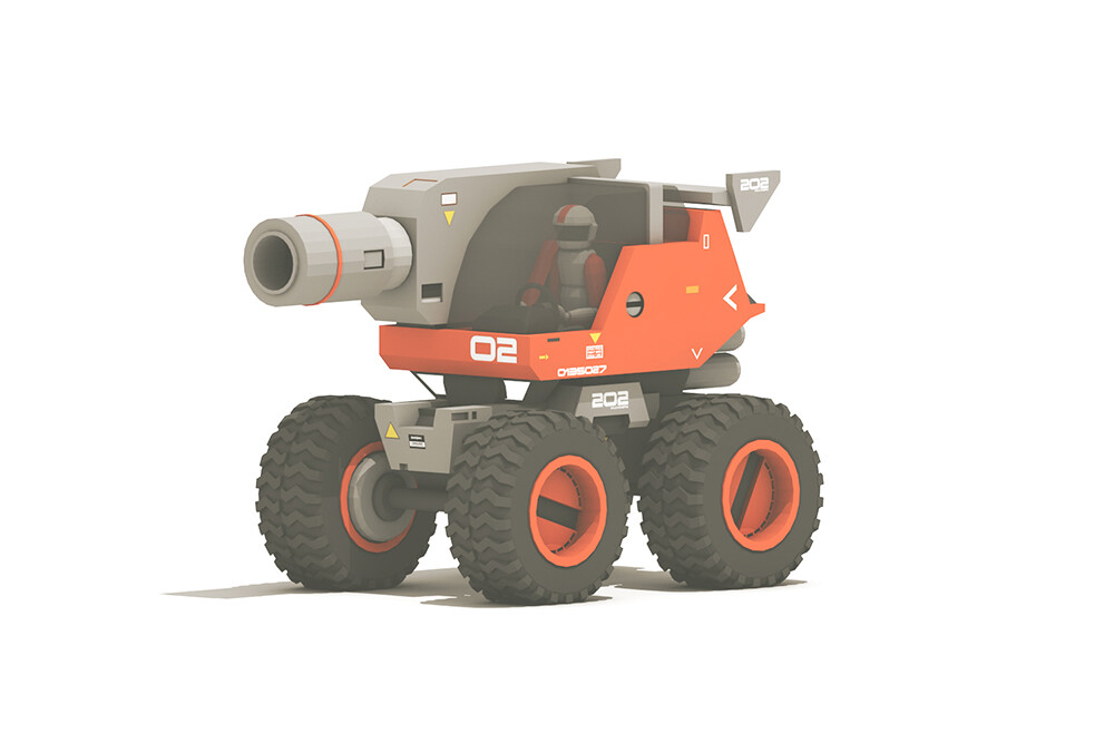 ArtStation - remake game car and airplane