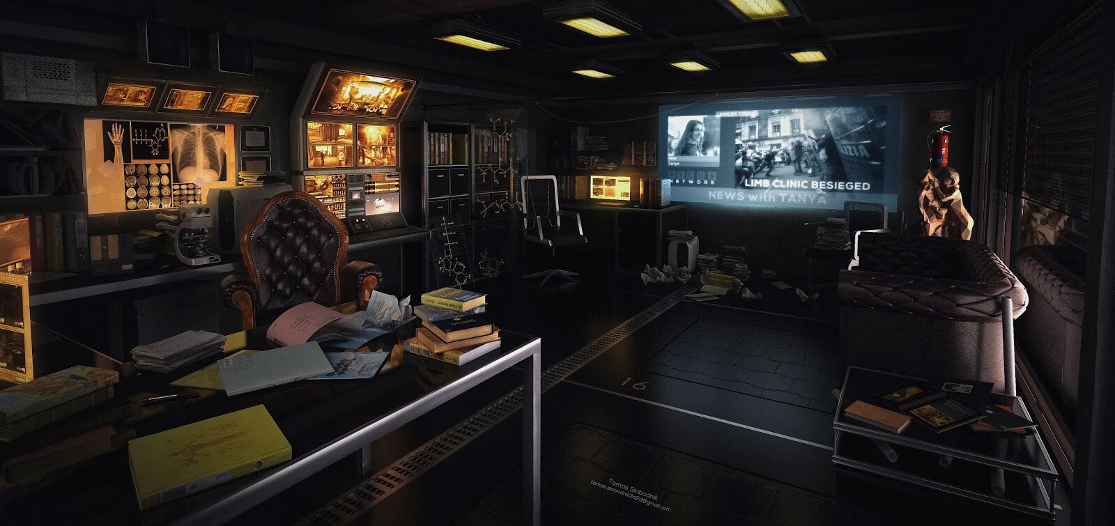 ArtStation - Deus Ex Lab