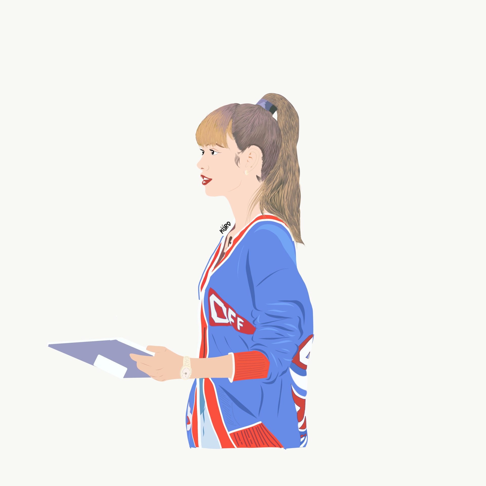 ArtStation - Lisa Fanart #kuro #lisa #lalisamanoban #foryou #fyp # ...