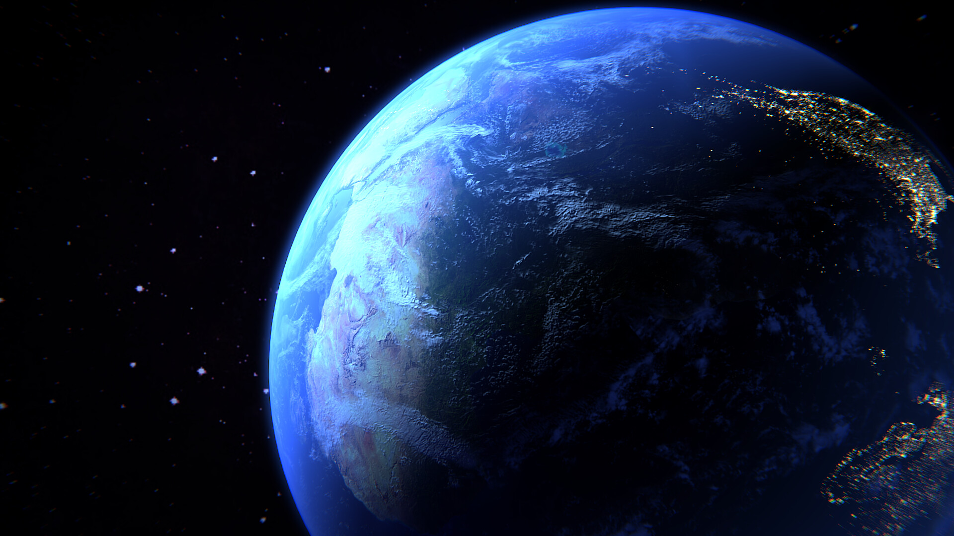 ArtStation - 3D Earth Model