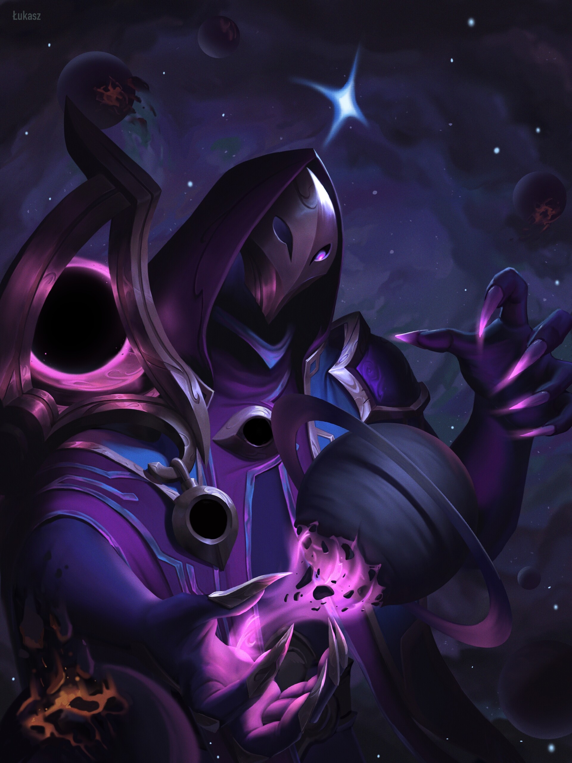 ArtStation - Dark Cosmic Jhin