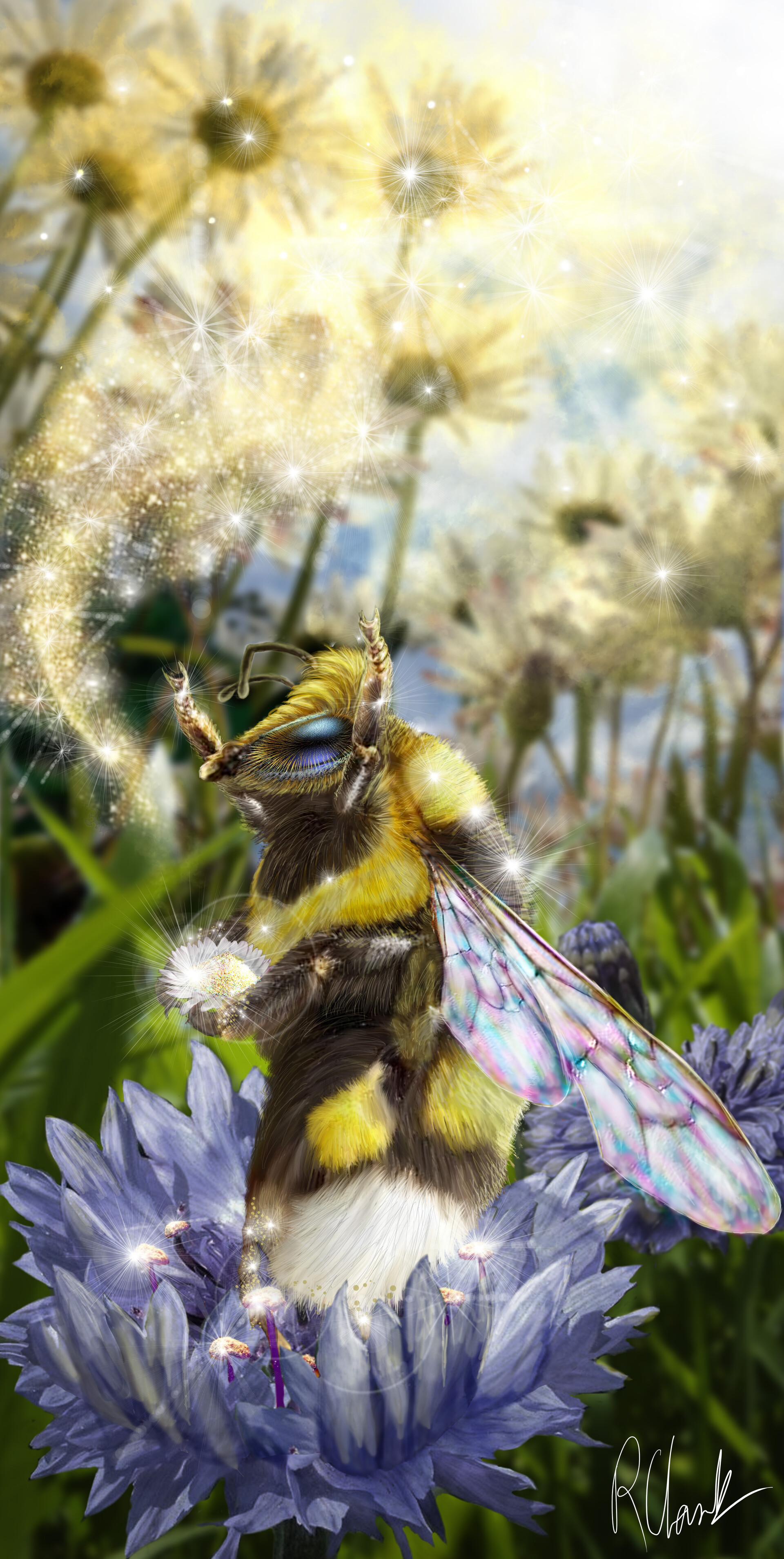 ArtStation - Summer Bumble Bee