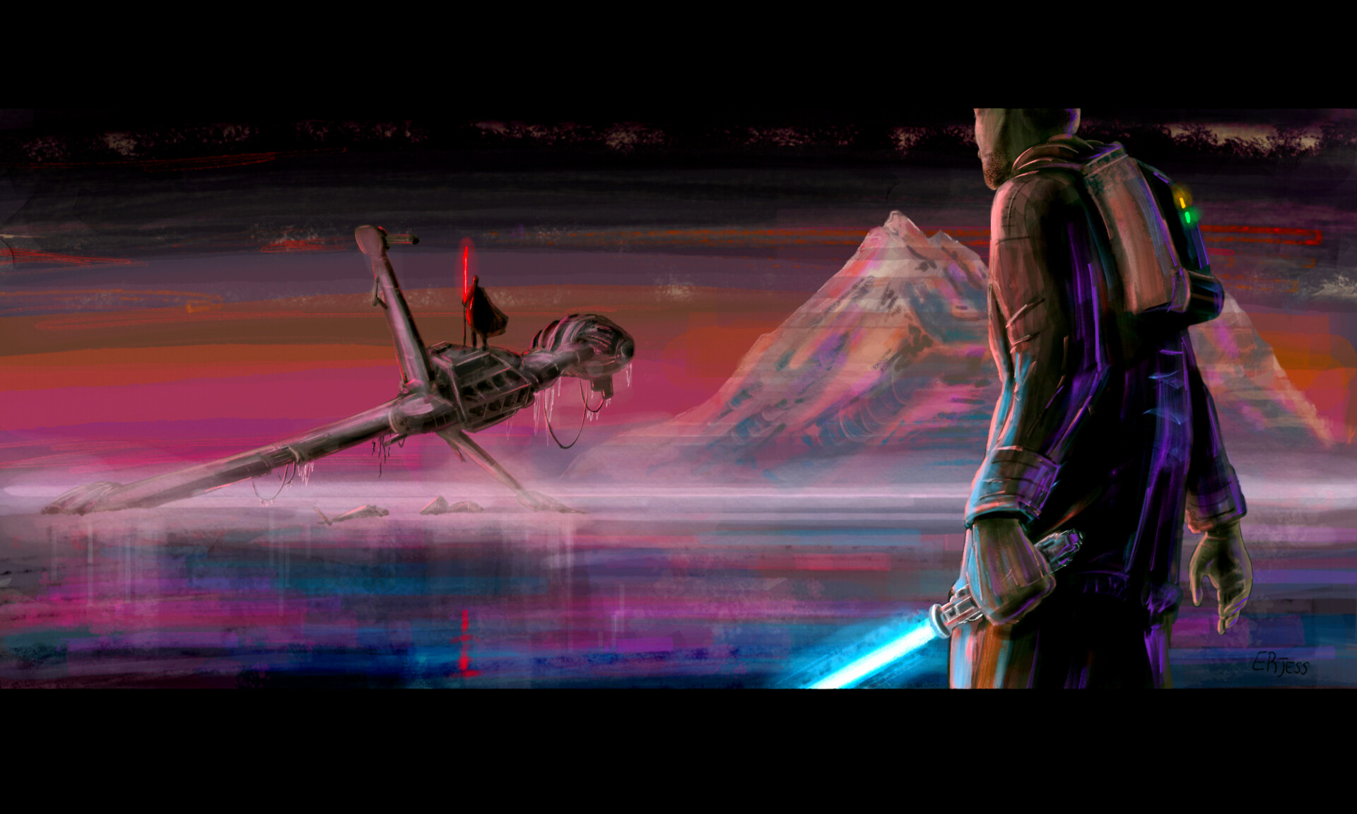 ArtStation - Showdown on Hoth