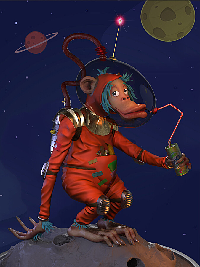 ArtStation - Astro Monkey