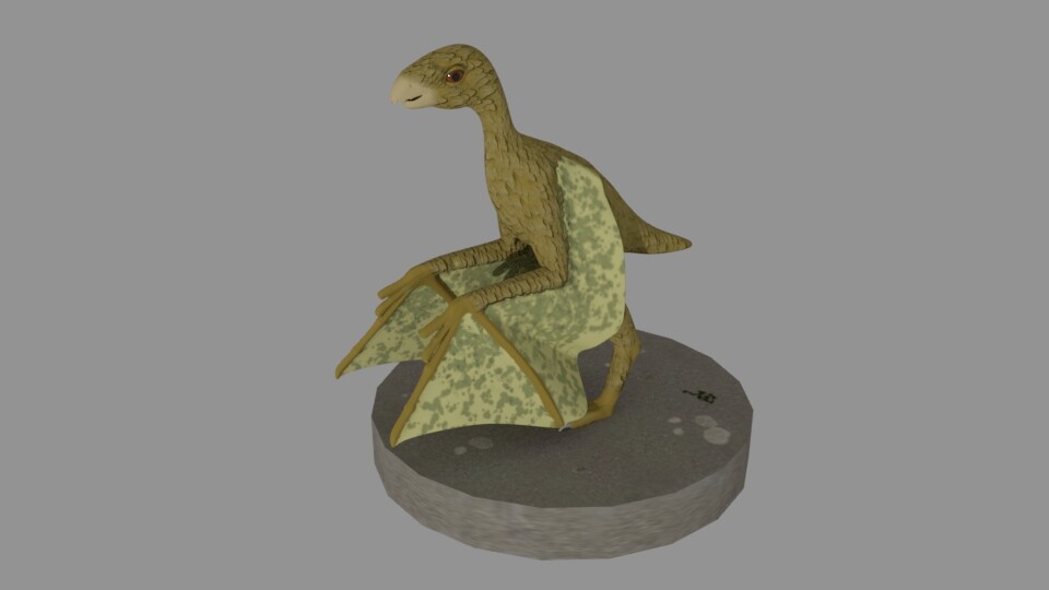 ArtStation - Yi Qi Dinosaur