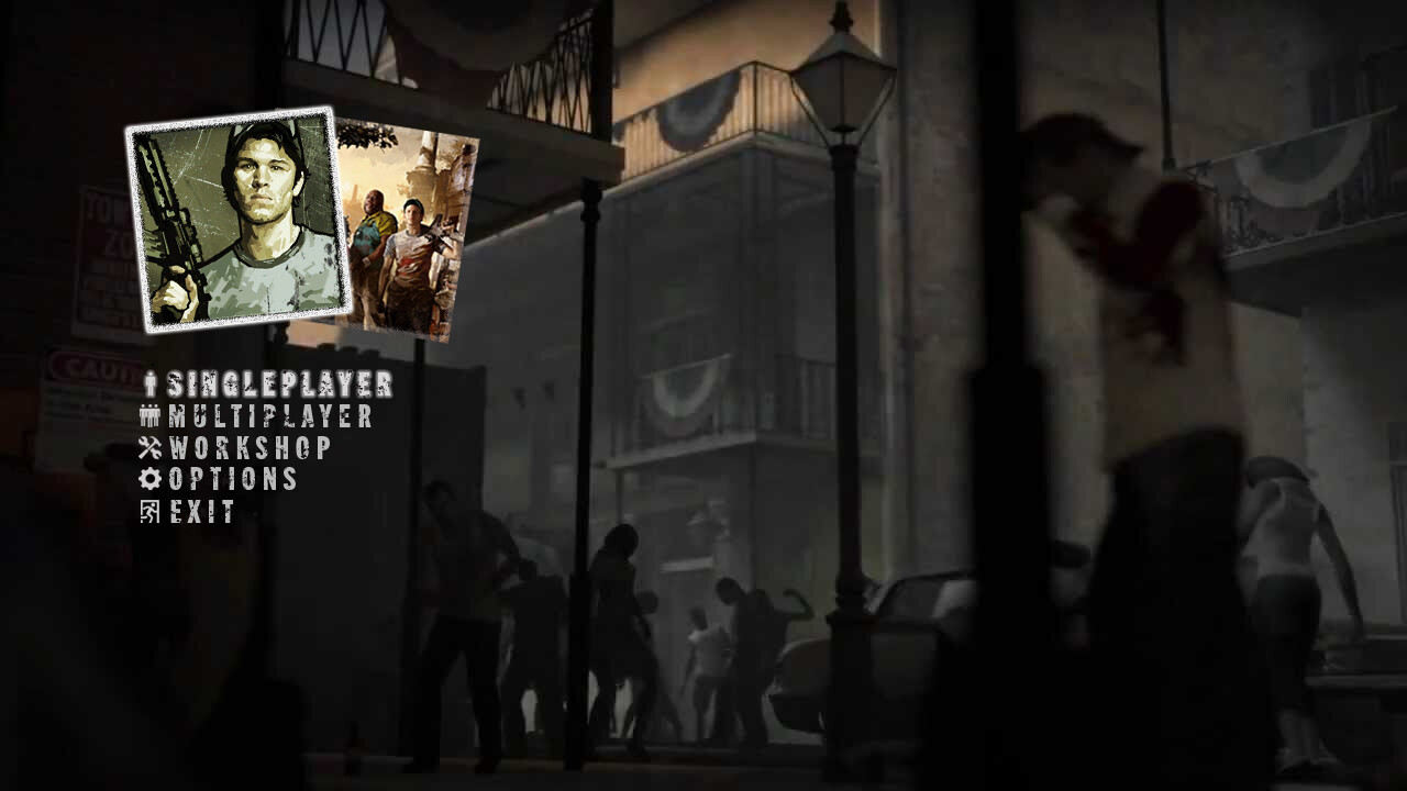 ArtStation - Main Menu UI L4D2