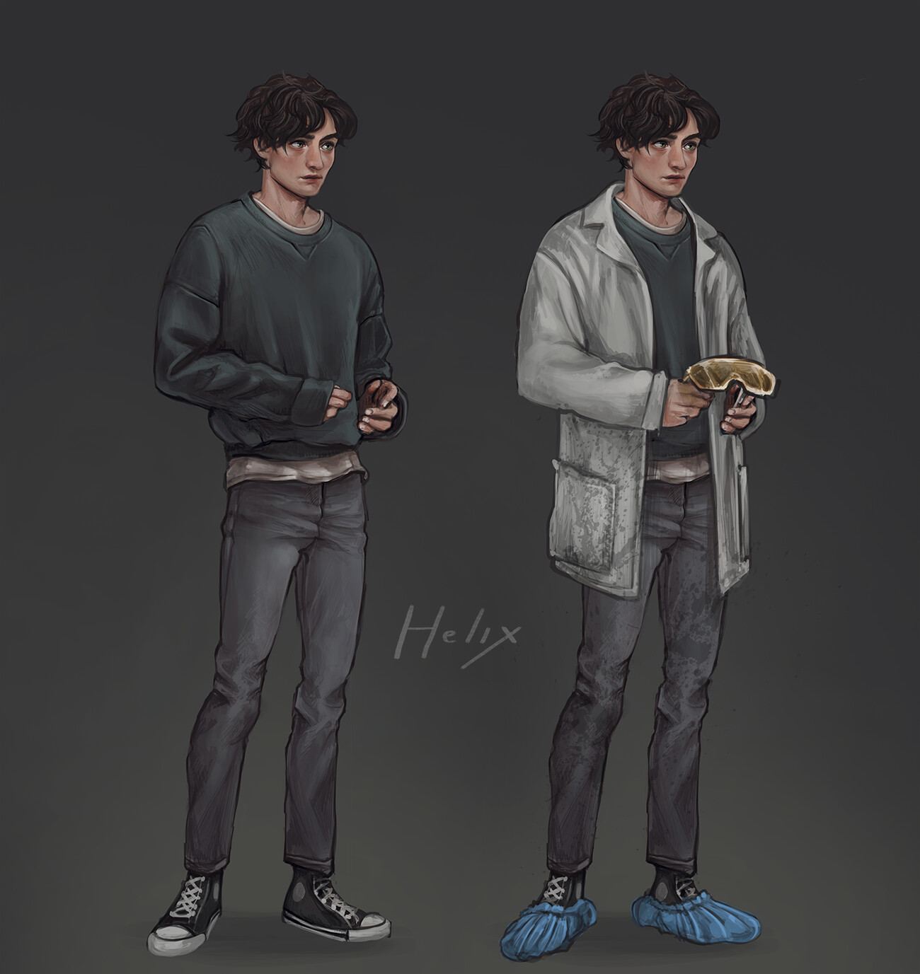 ArtStation - Helix character concept