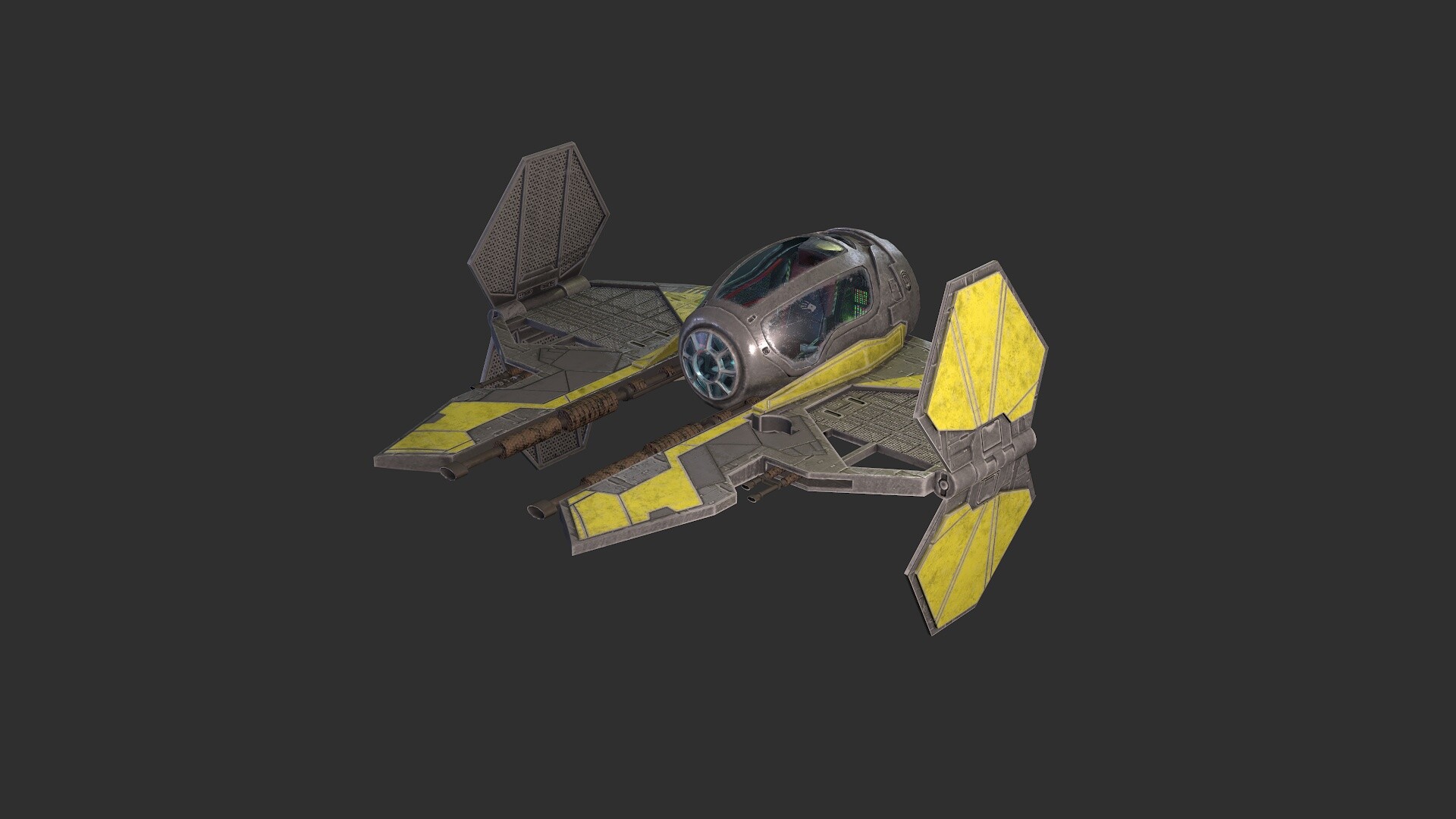 ArtStation - Jedi Interceptor