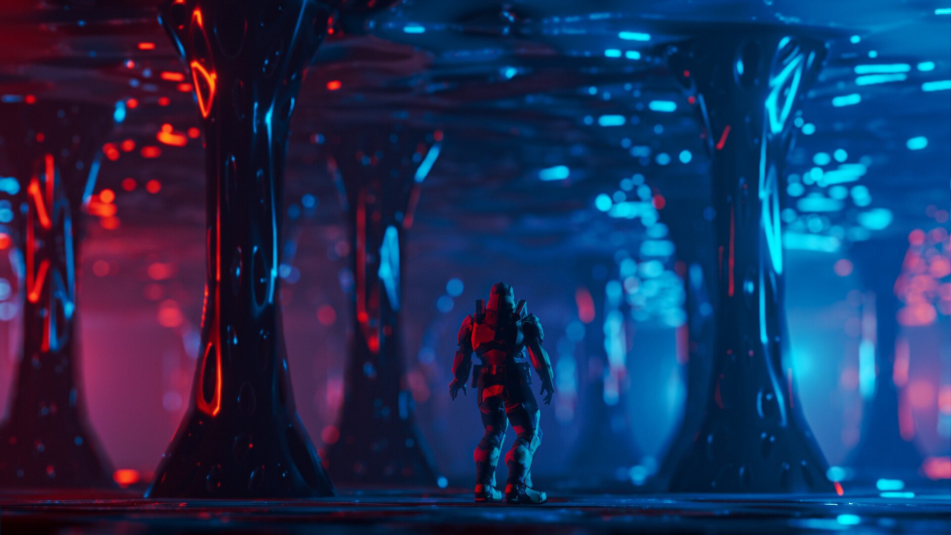 ArtStation - Black Slime Environment