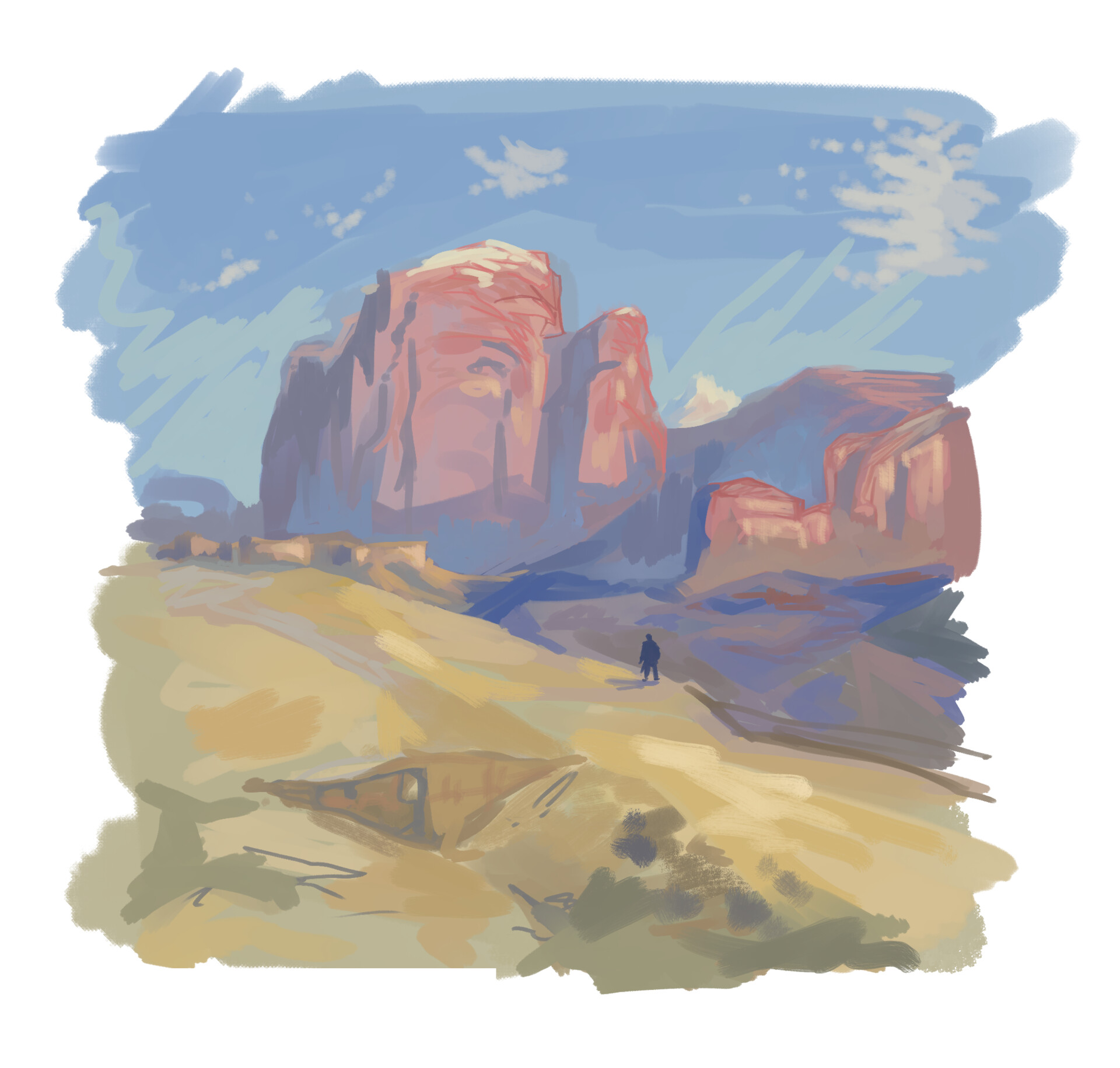 Sam Swedberg - Speedpaint Studies #1